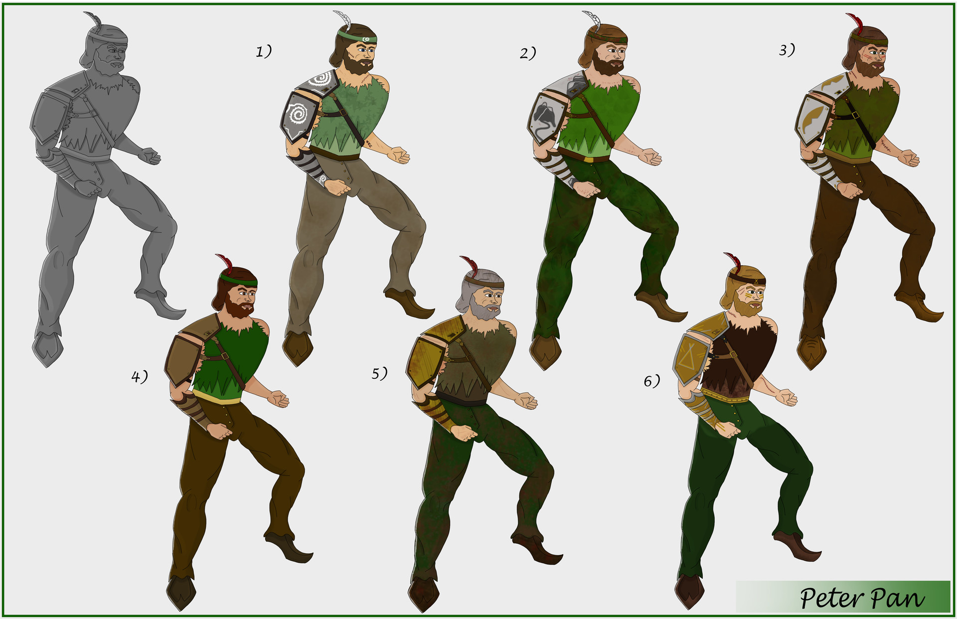 Joey Gismondi - Alpha Character Project: Peter Pan