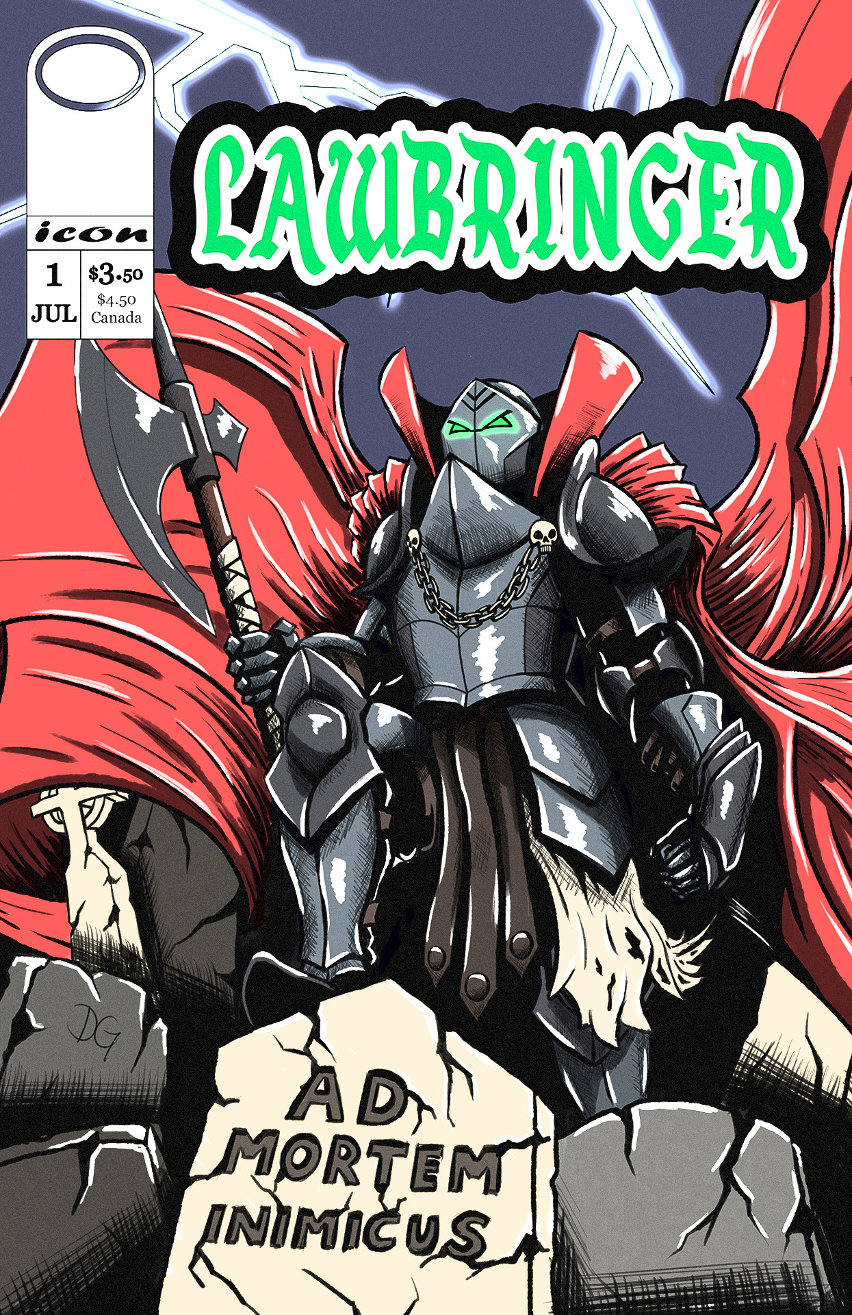 ArtStation - I am the Law. I am the Justice. I am... LAWBRINGER