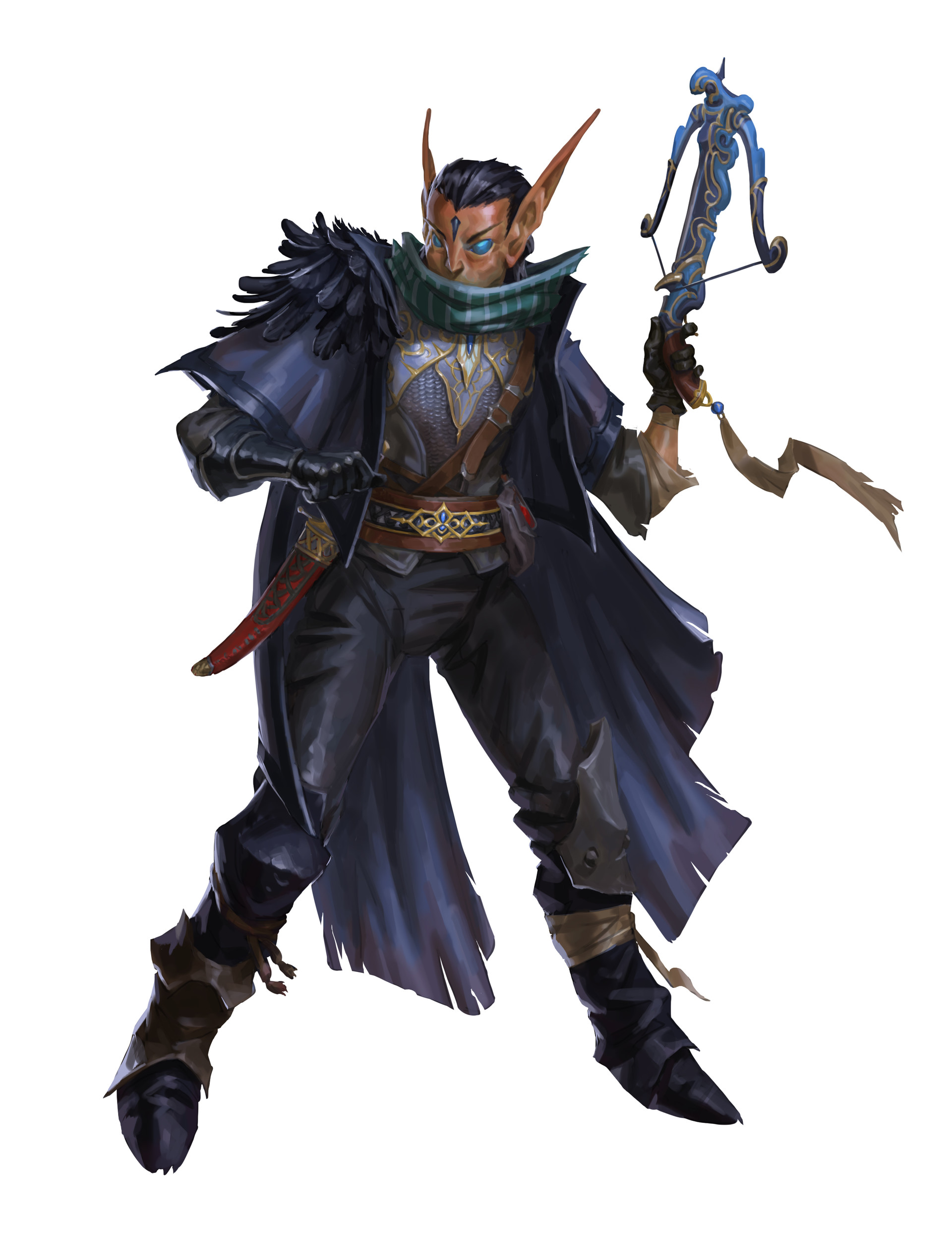 ArtStation - Little Red Elf Dagger :-) - Paizo