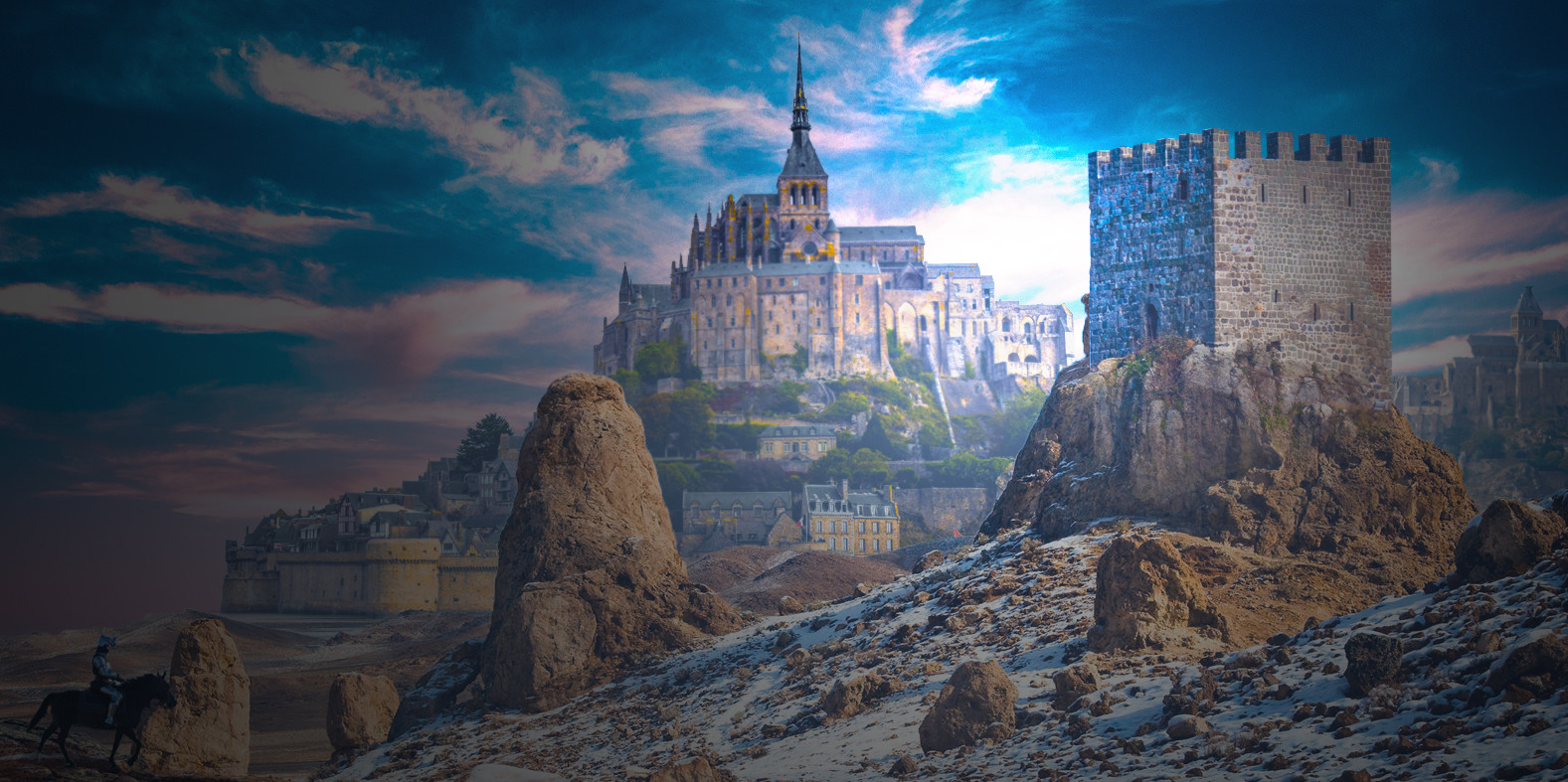 ArtStation - Rock Castle