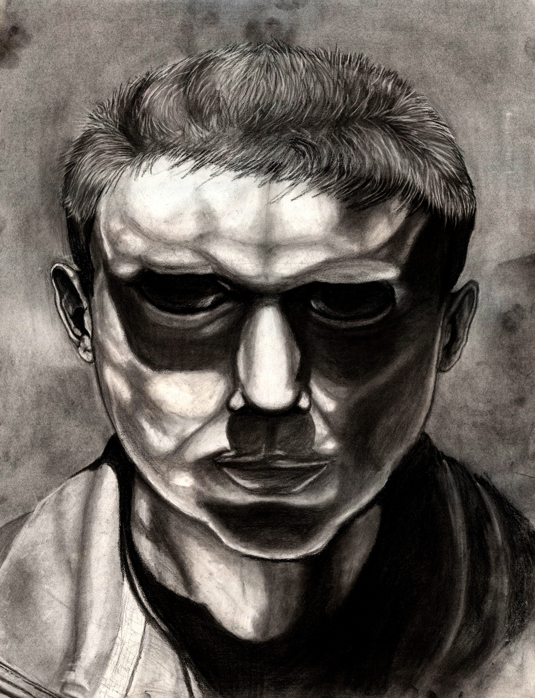 ArtStation - Male Face Top Lighting