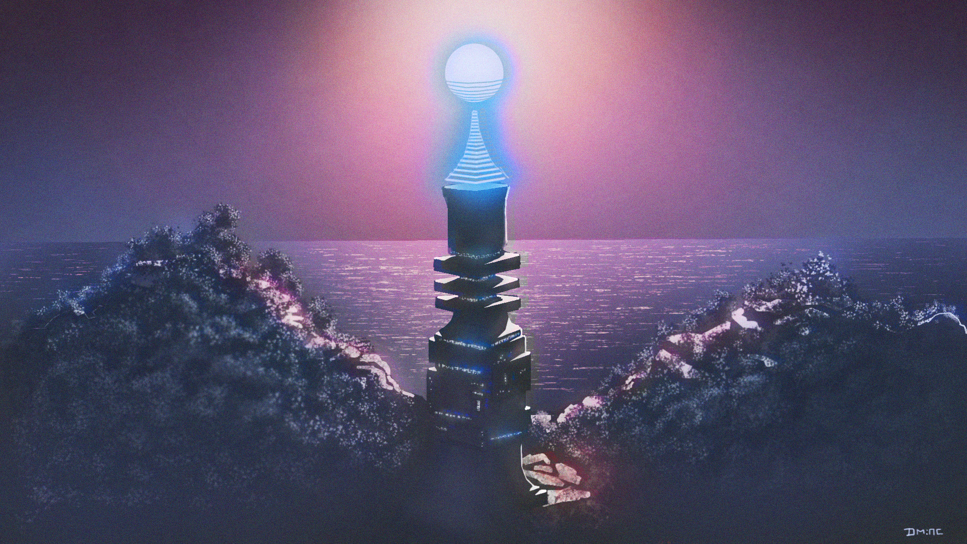 ArtStation - Omnicorp Tower HQ. Environment concept