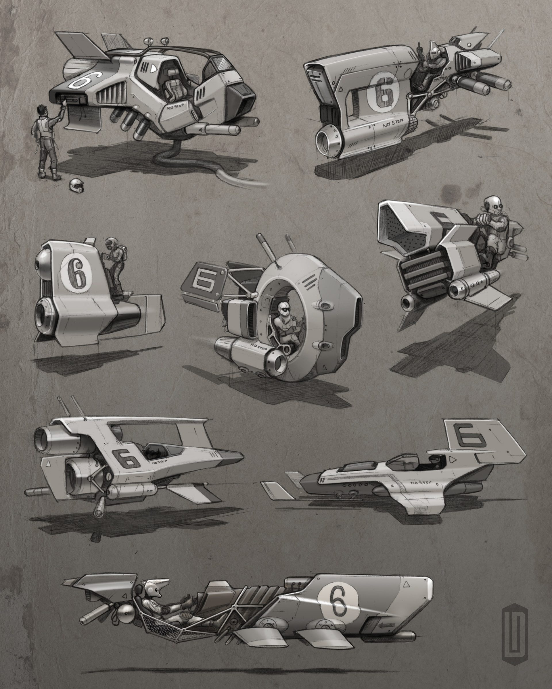 ArtStation - Hover Cycles