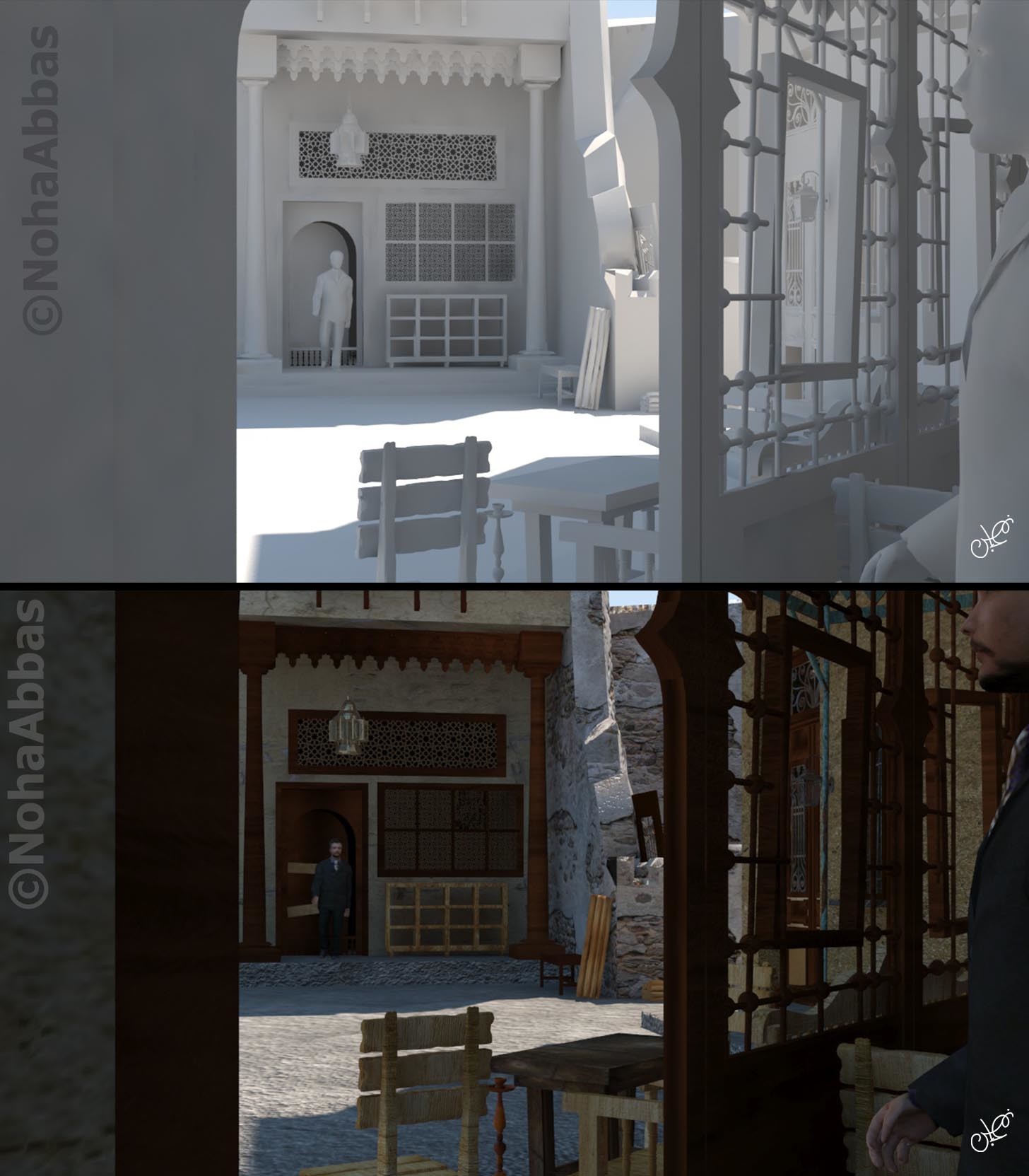 Noha Abbas - Egyptian Hara in the 30's