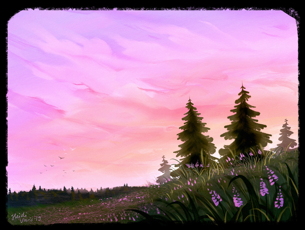 ArtStation - Happy place