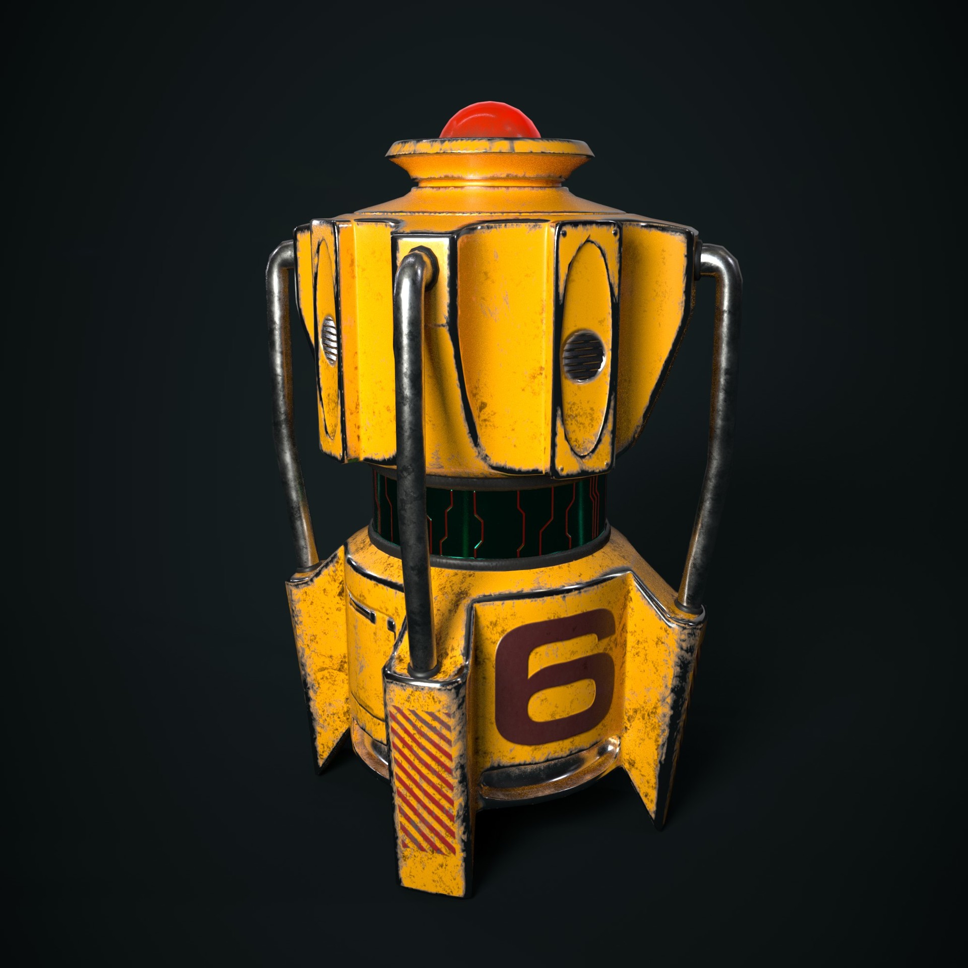 ArtStation - Sci fi barrel