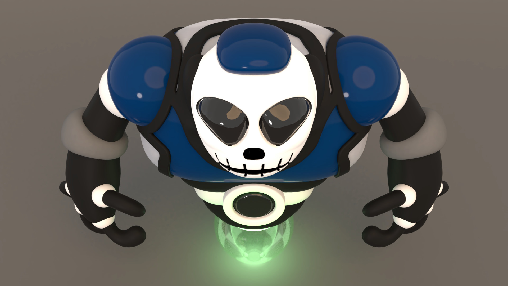 Wady Mee-asa - T-Y2K Bot is a Zombie Robot Bouncer ( Security Guard )