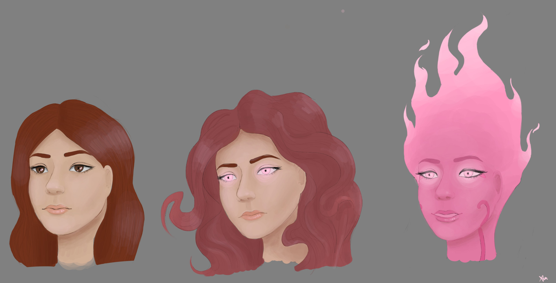 ArtStation - Pink Flame