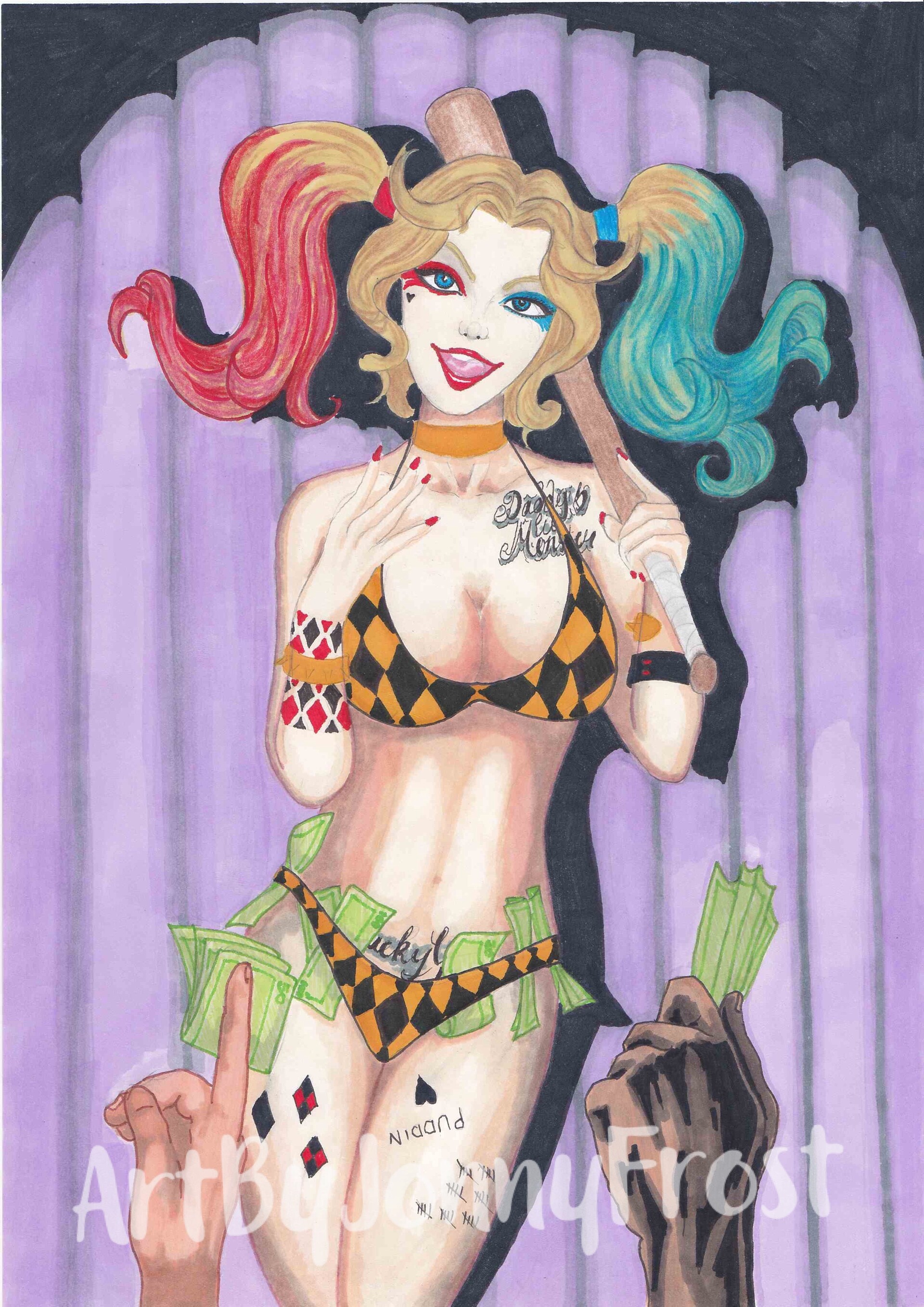 ArtStation - Harley Stripper