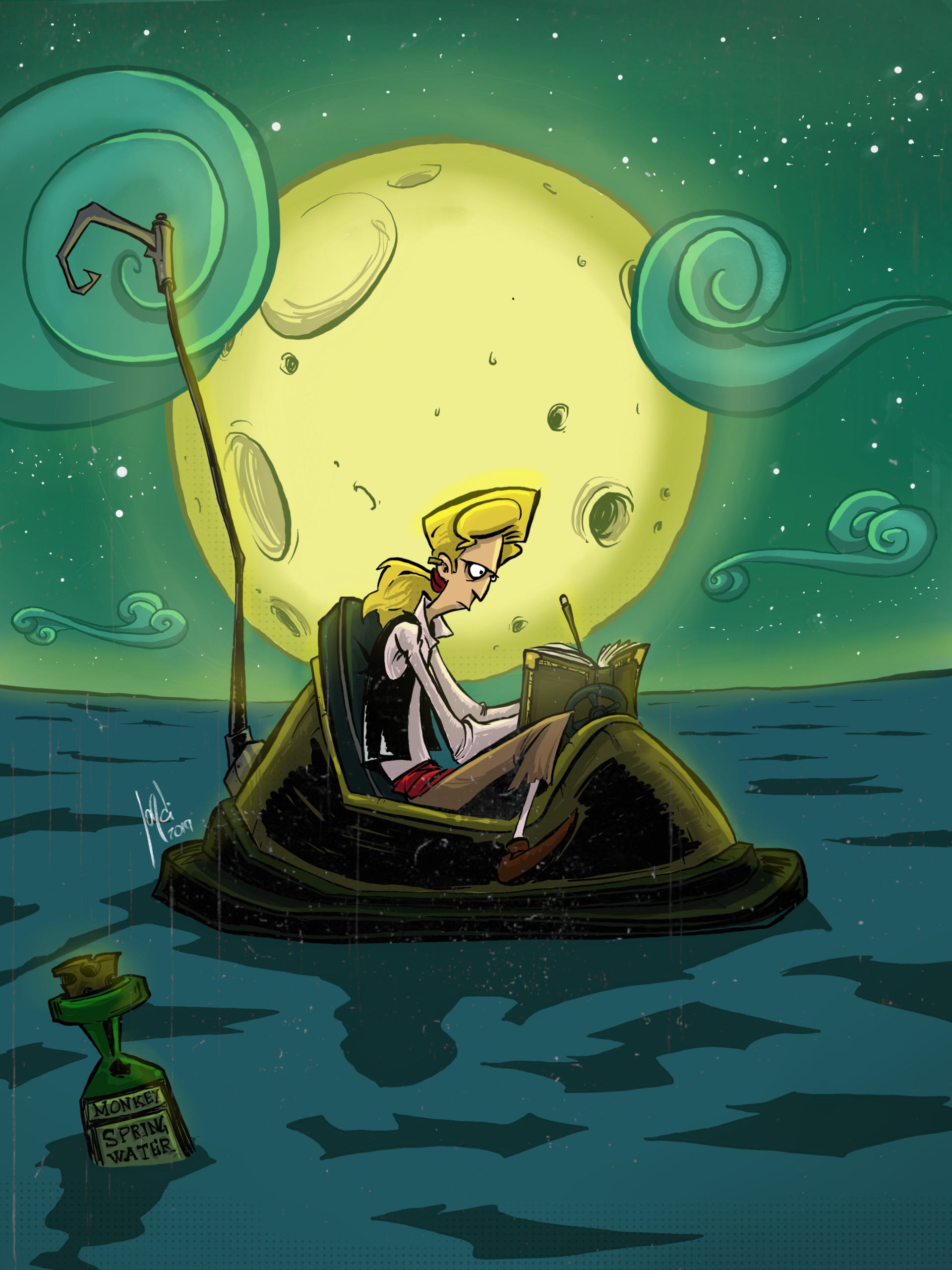 ArtStation - Monkey Island Intro