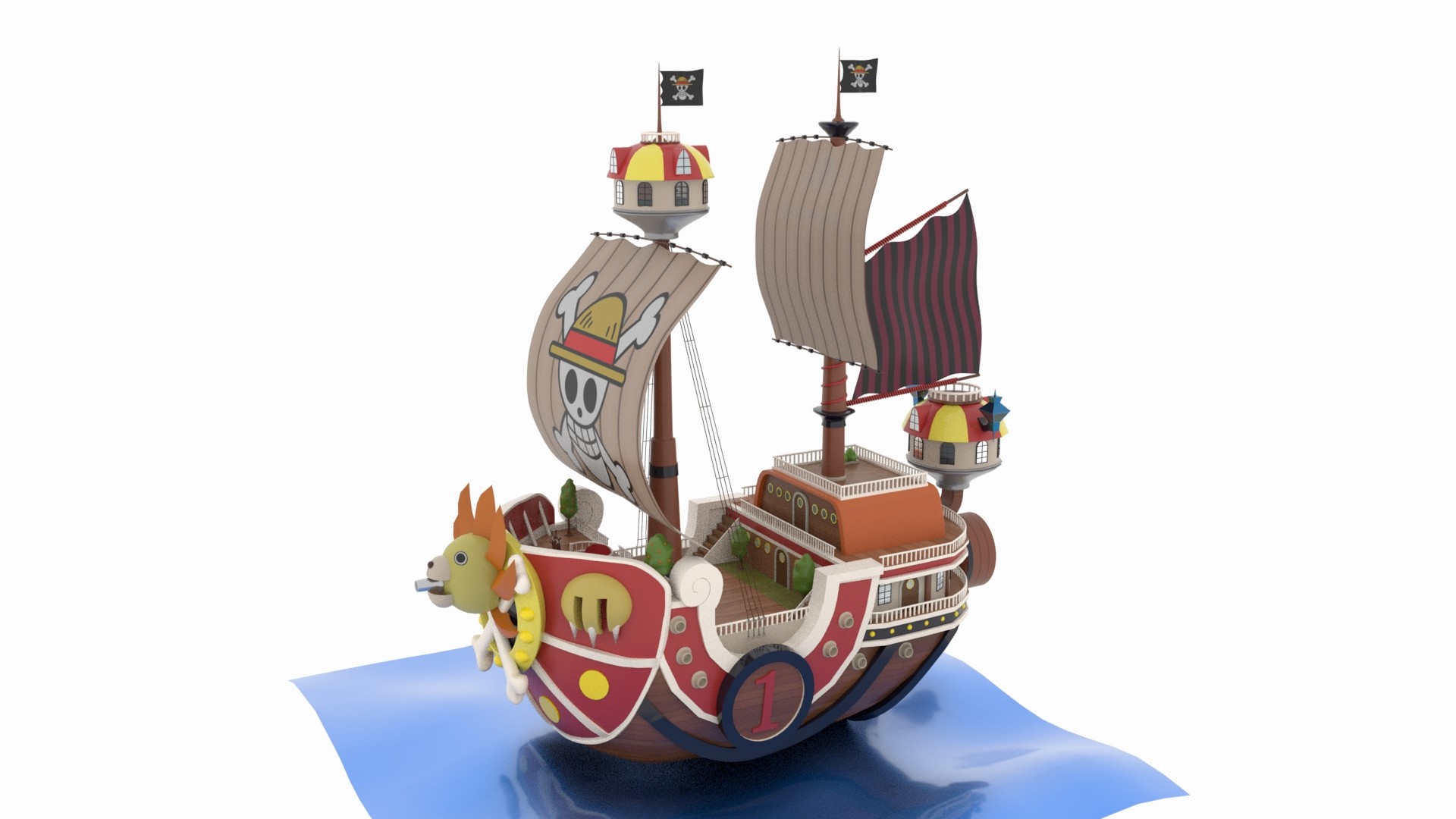 ArtStation - One Piece Thousand Sunny