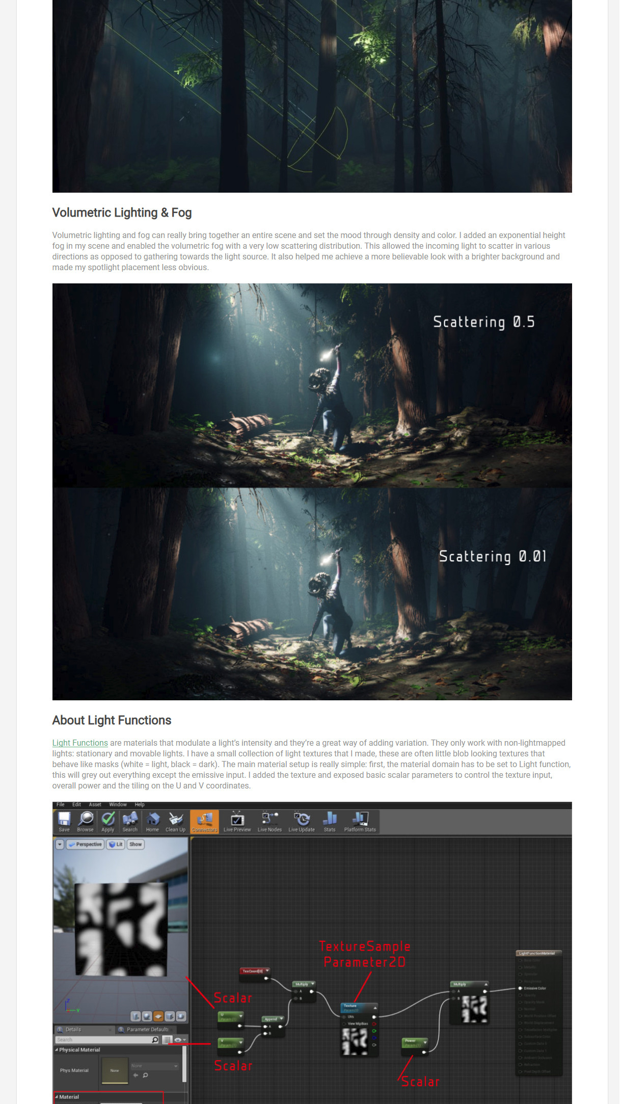 Nora Nirvaluce - UE4 Lighting: Breakdown