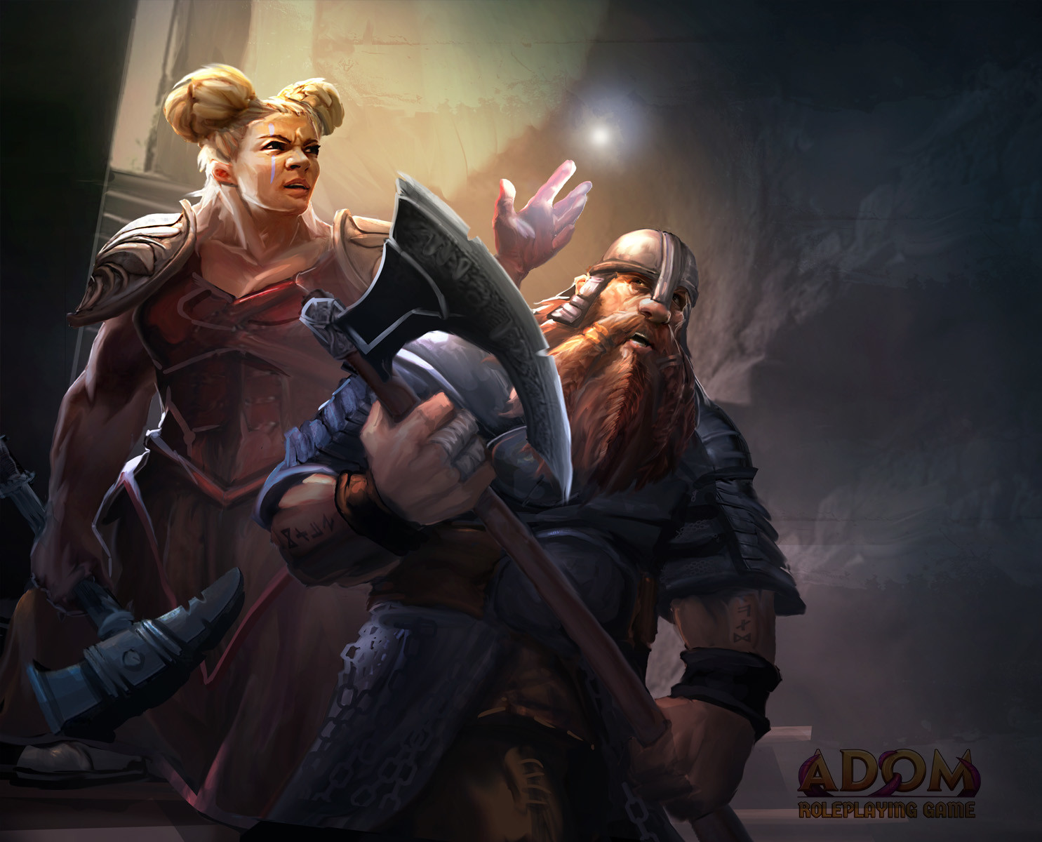 ArtStation - Dwarves for the ADOM roleplaying Game