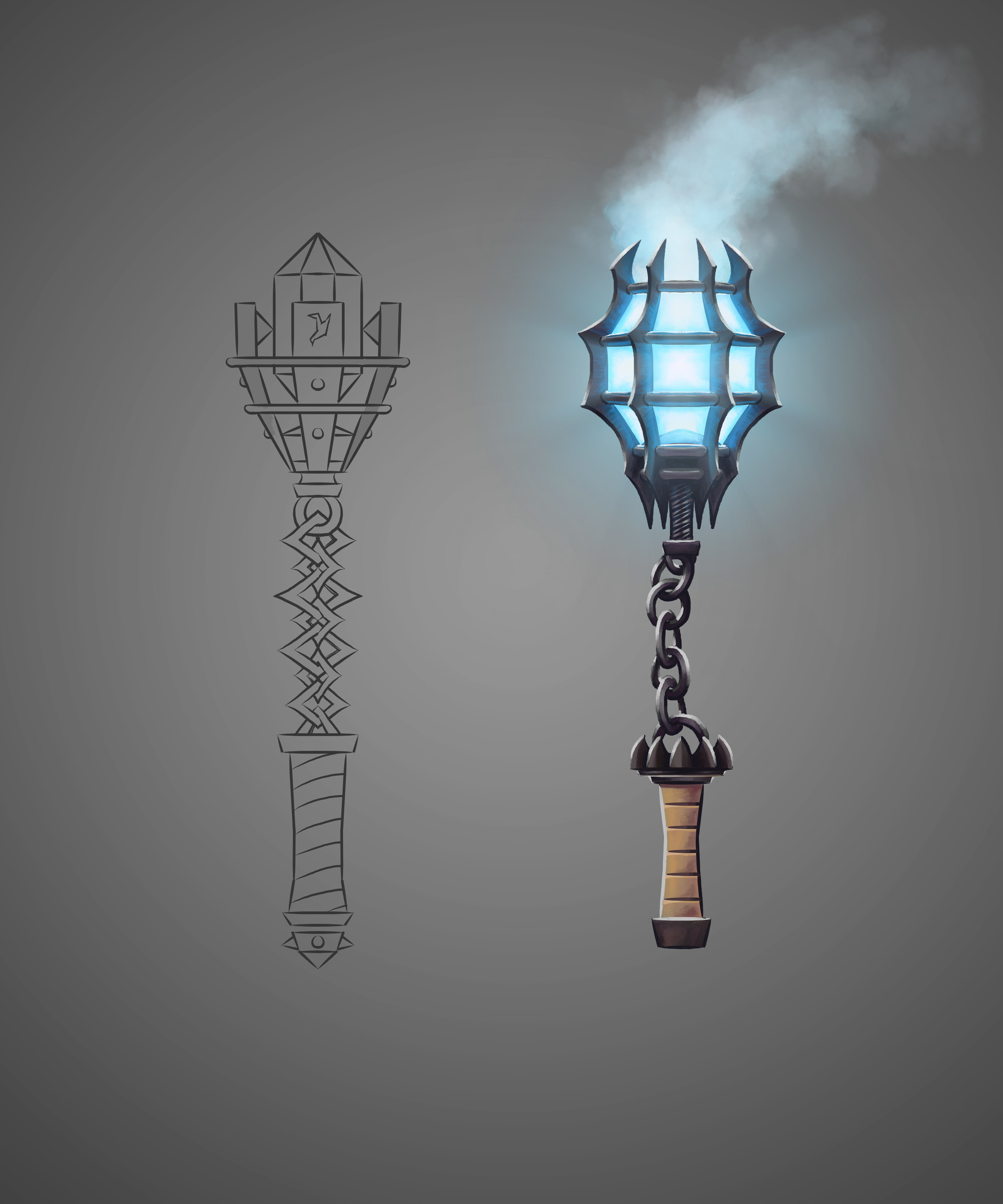ArtStation - Spirit Breaker Mace