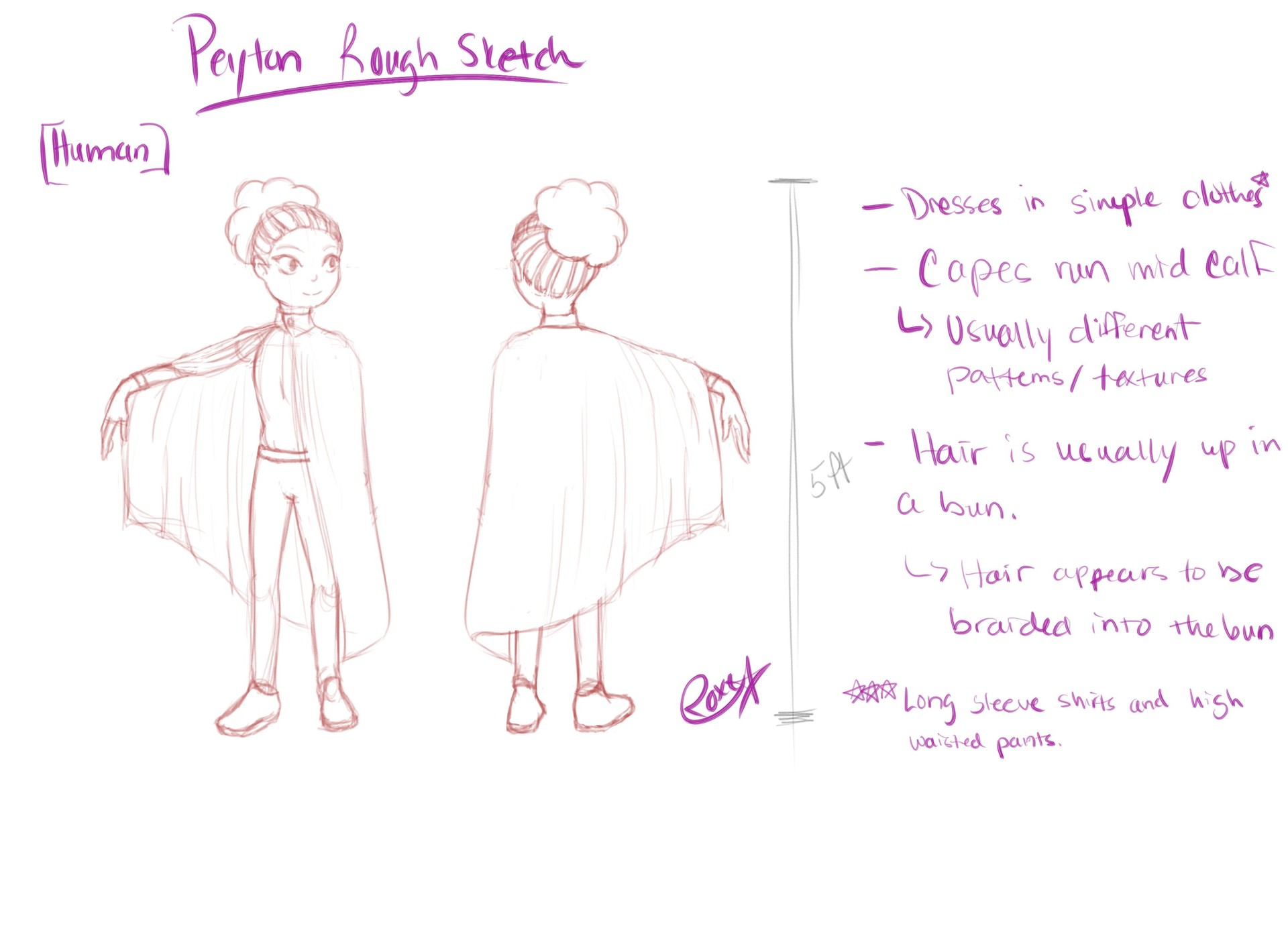 ArtStation - Peyton Rough sketch_1