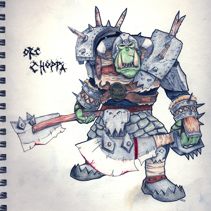 ArtStation - Orc Choppa