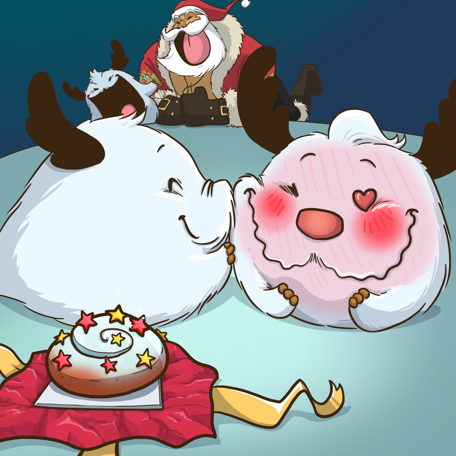 ArtStation - Christmas season - Santa Braum in LATAM