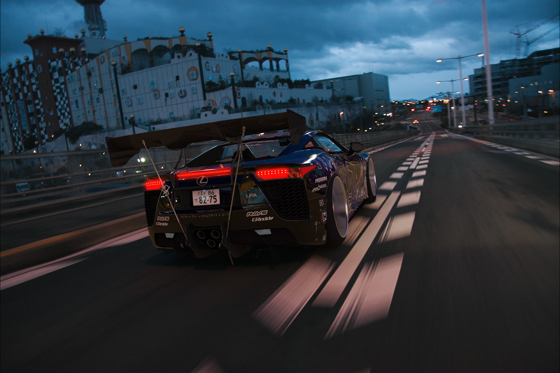 Arif Rahman - ARTechworks Official Livery - Lexus LFA