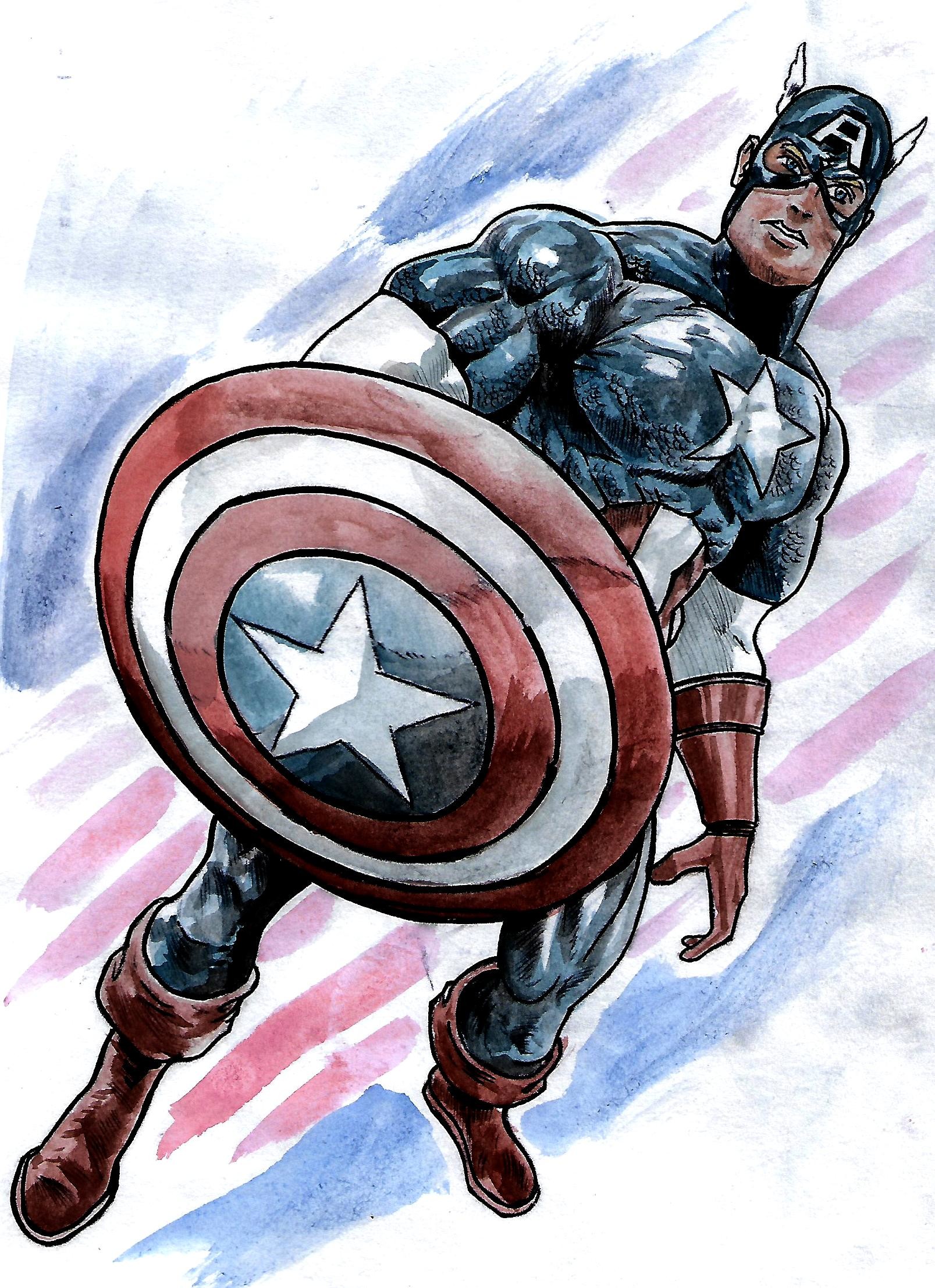 ArtStation - CAP AMERICA