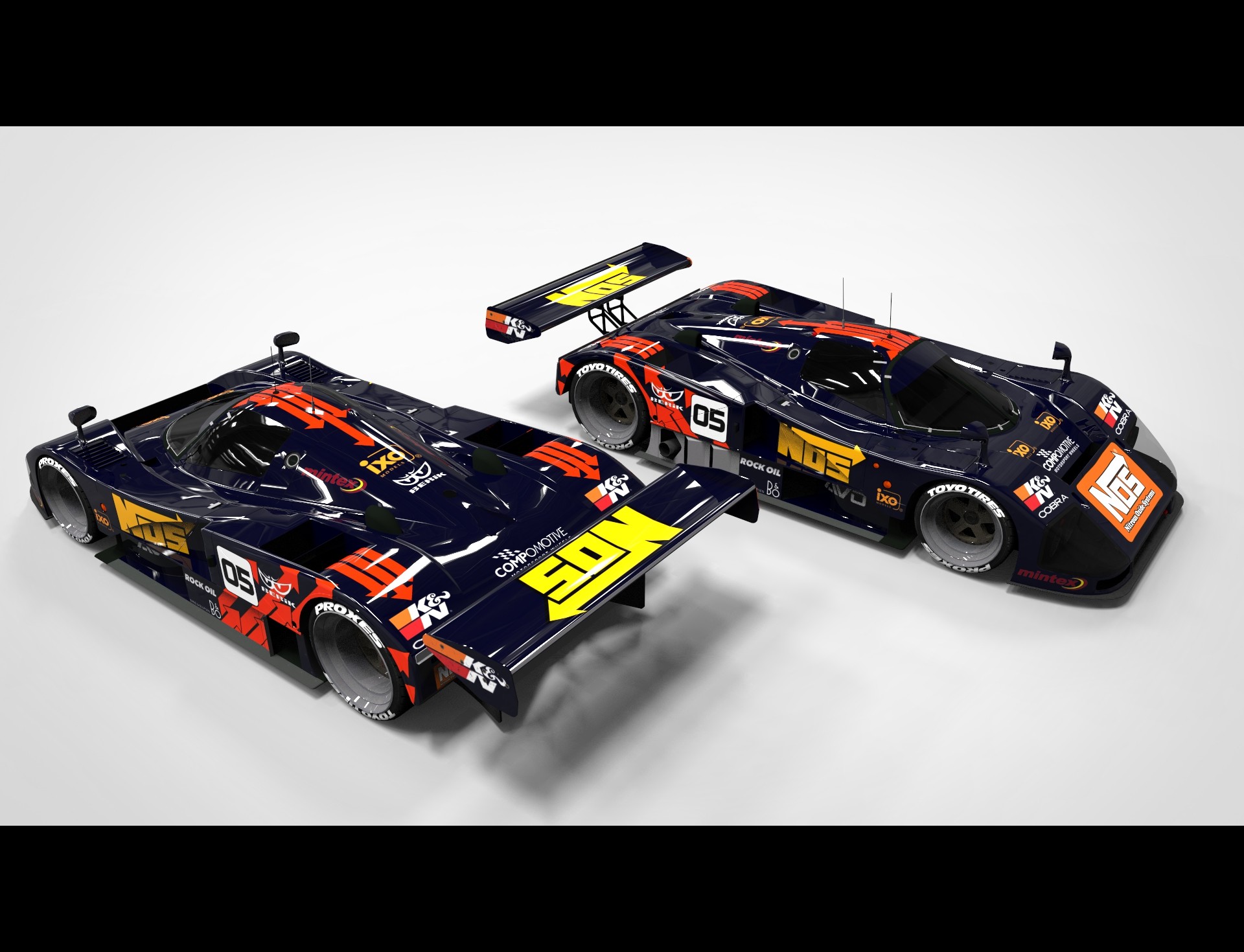 Arif Rahman - NOS Racing Team - Mazda 787B