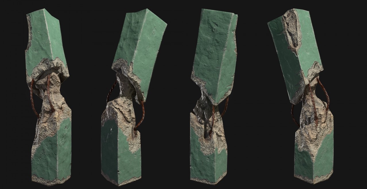 ArtStation - Broken Pillar