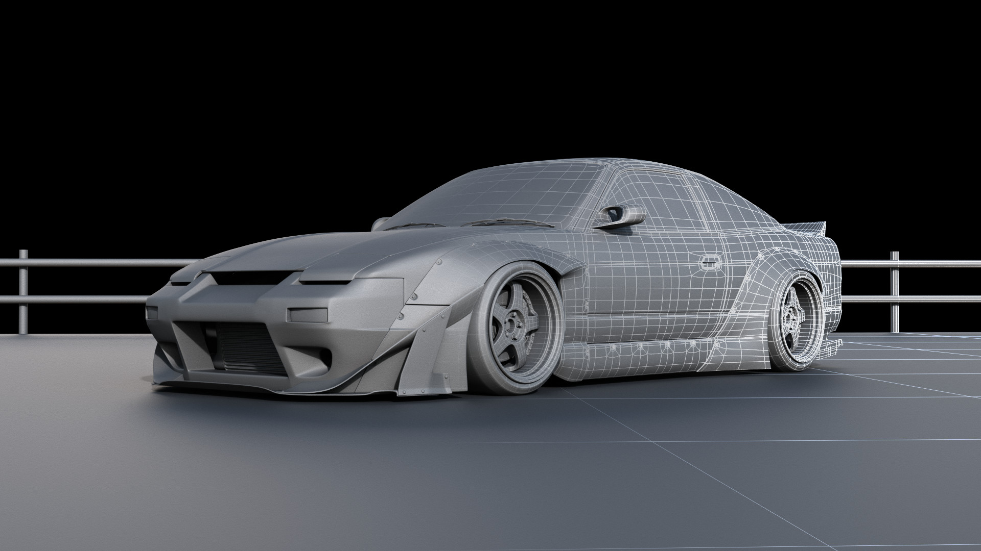 Boatchi - Nissan 180sx Rocket Bunny