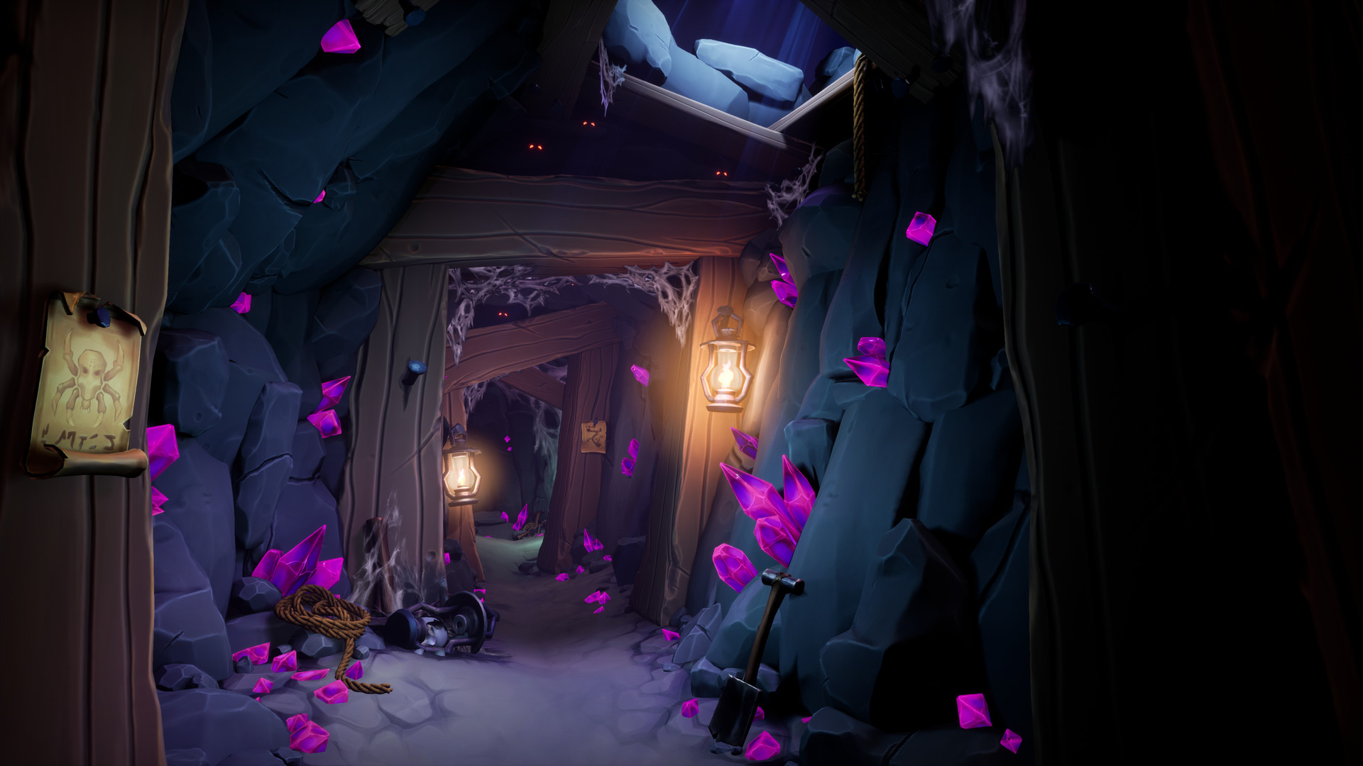 ArtStation - Stylized Mining Tunnel