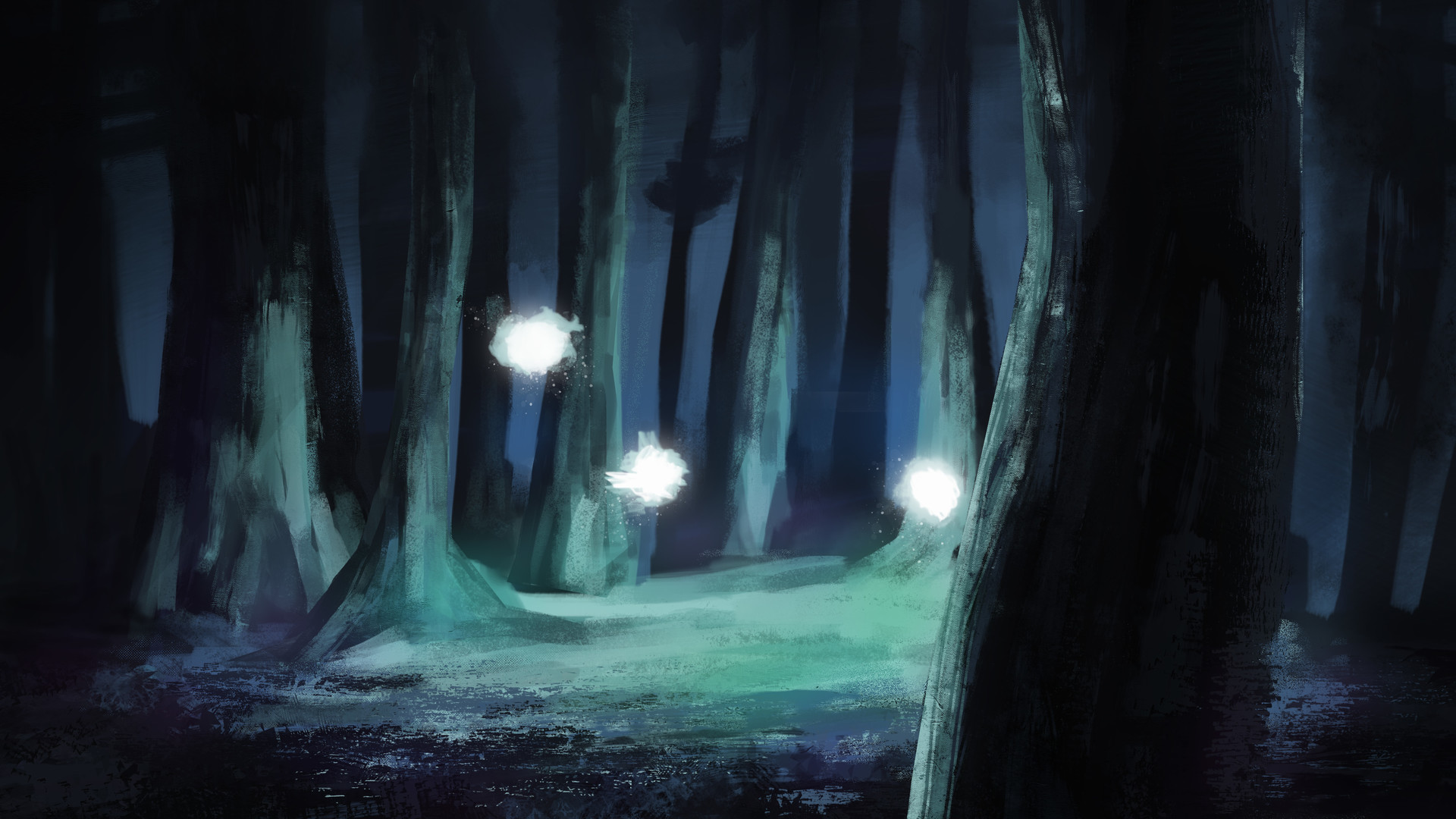 ArtStation - Gathering of wisps