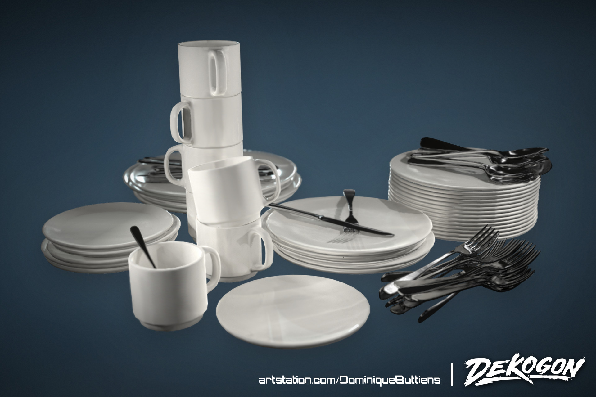 Dominique Buttiens - Modern Kitchen Props