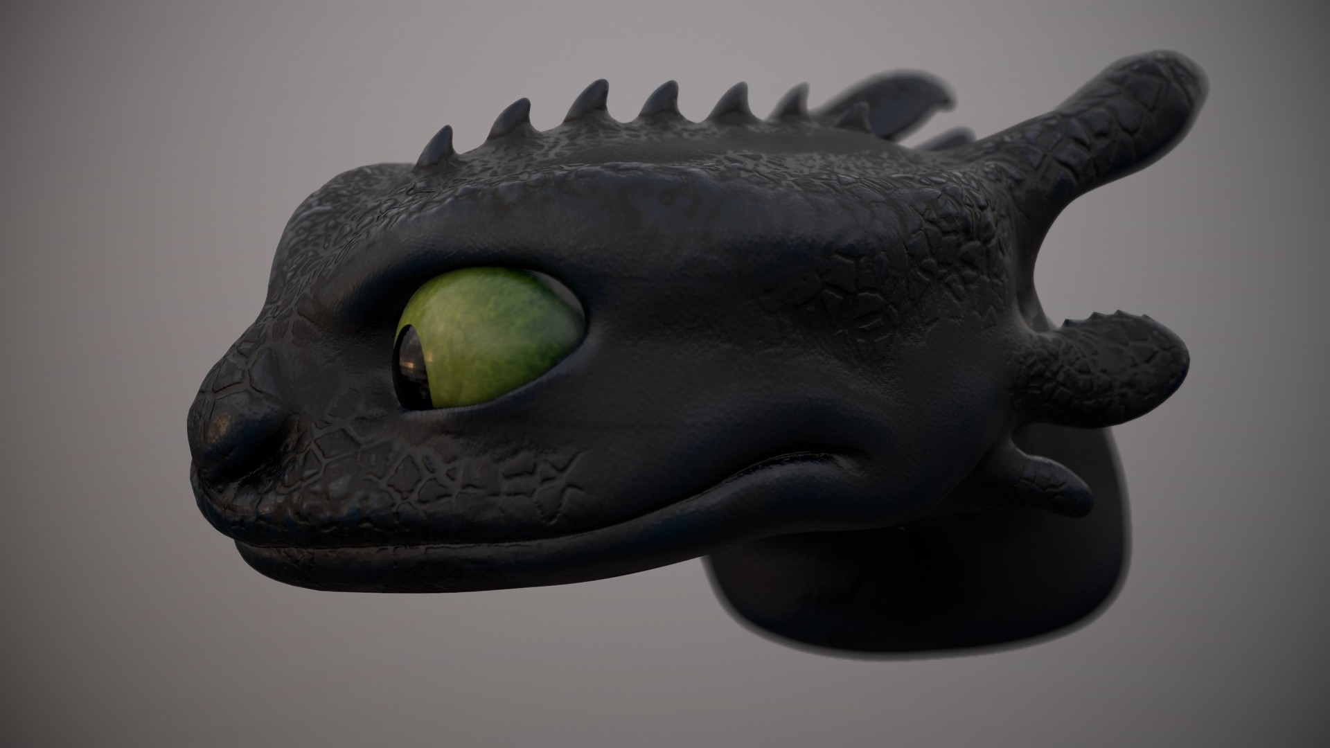 ArtStation - Toothless fan art