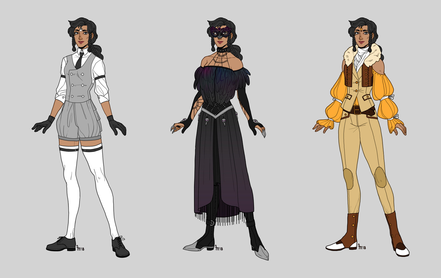 ArtStation - Outfit Set | D&D