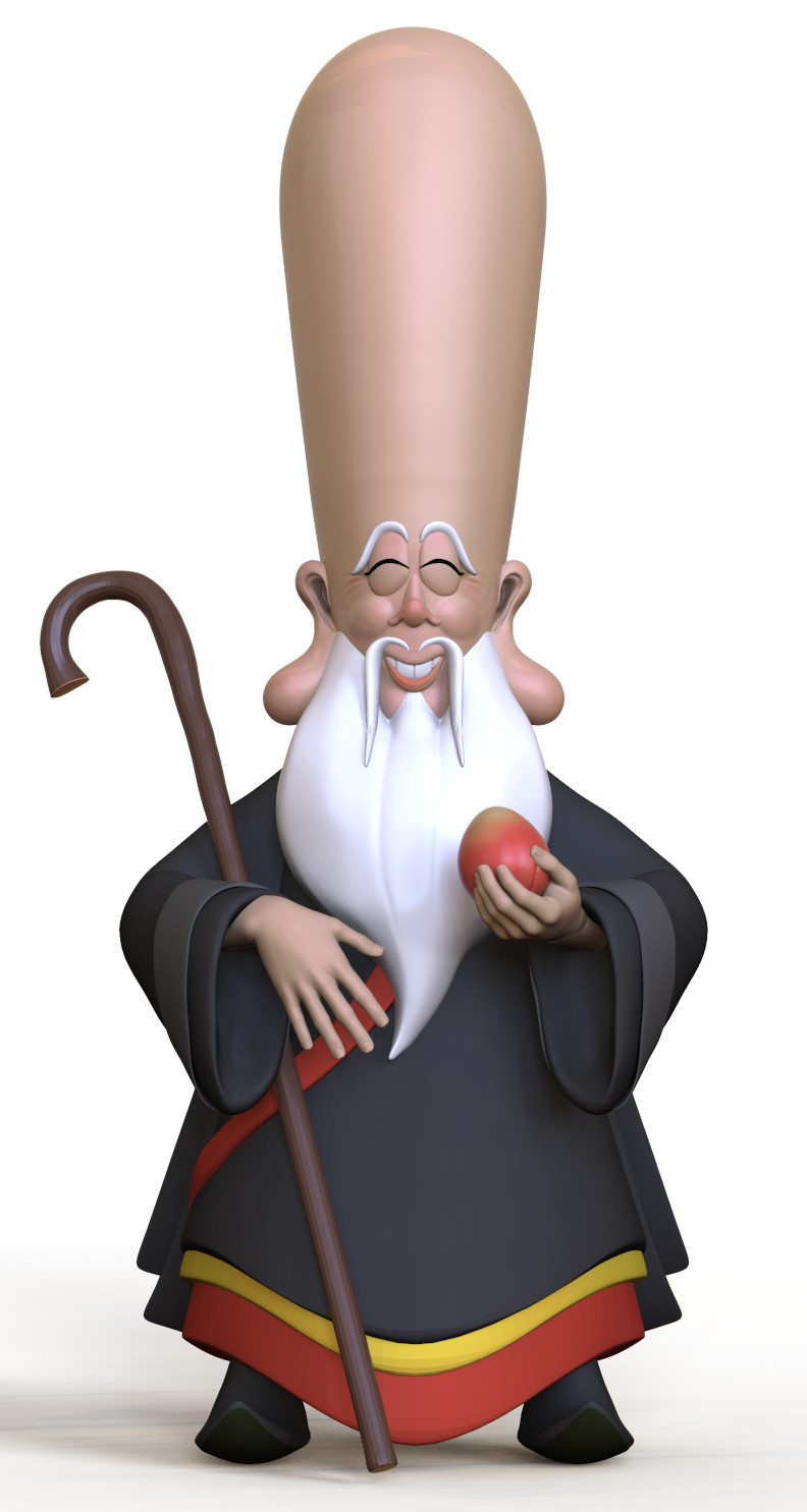 ArtStation - Fukurokuju (Stylized)