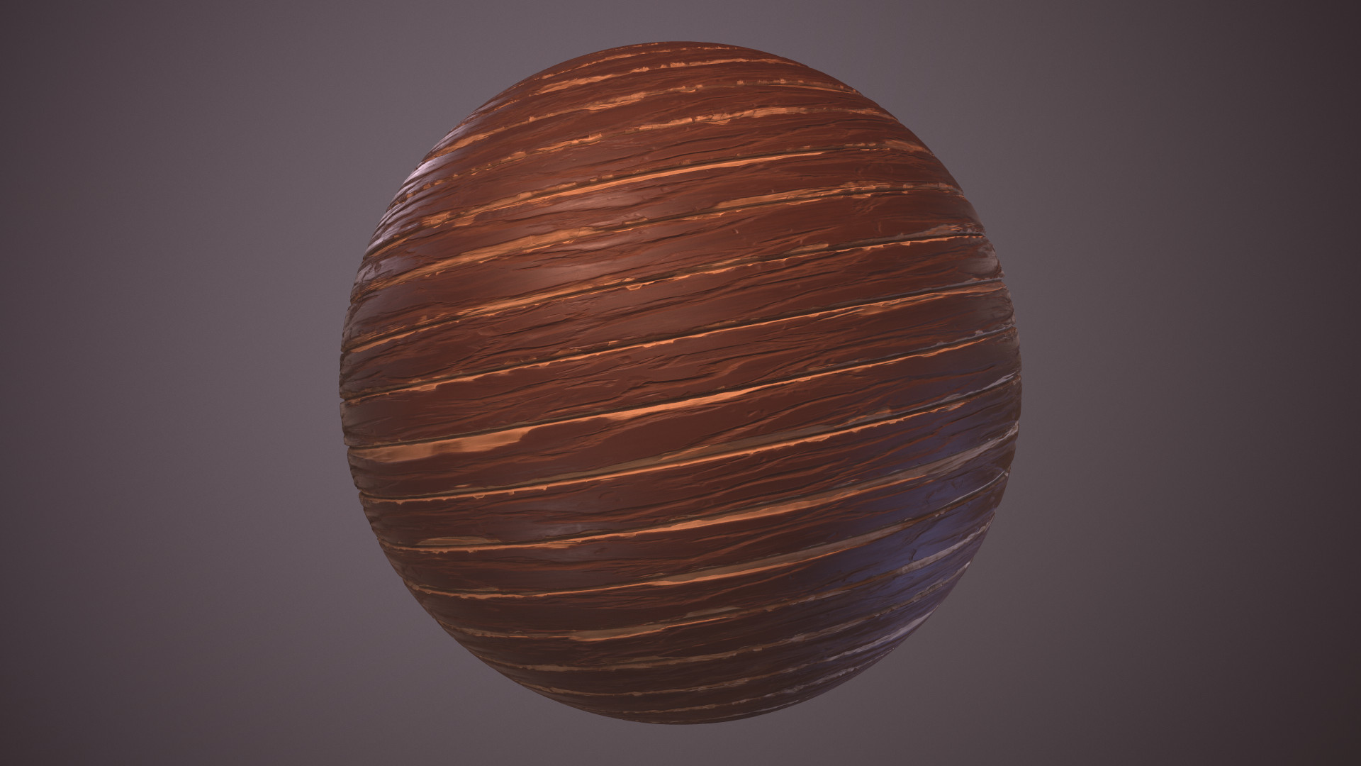 ArtStation - Stylized Worn Wood