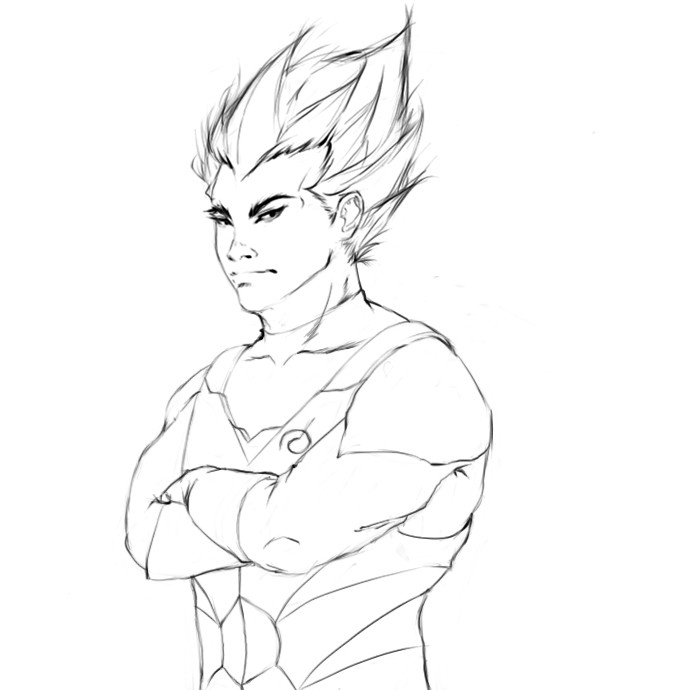ArtStation - Vegeta