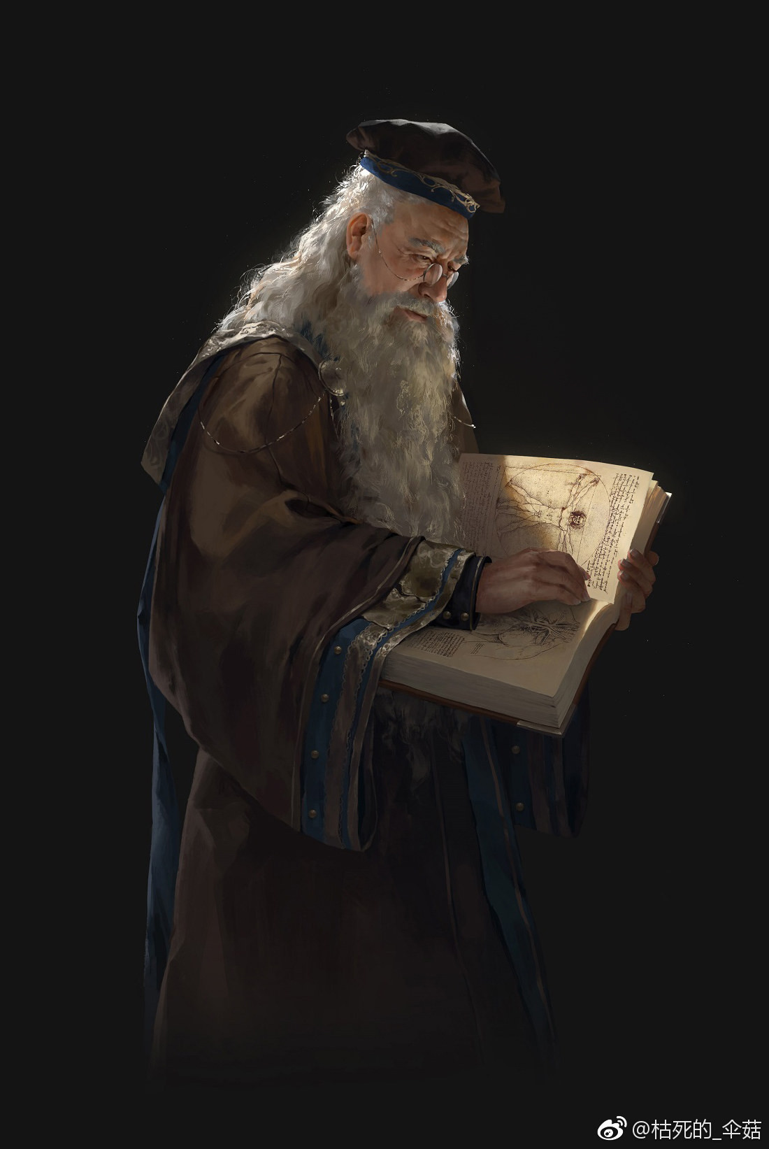 Old Scholar by 枯死的伞菇 : r/ImaginaryScholars