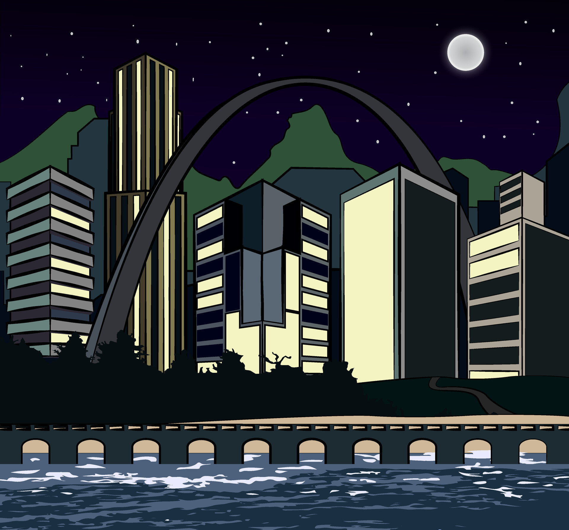 ArtStation - Arch City