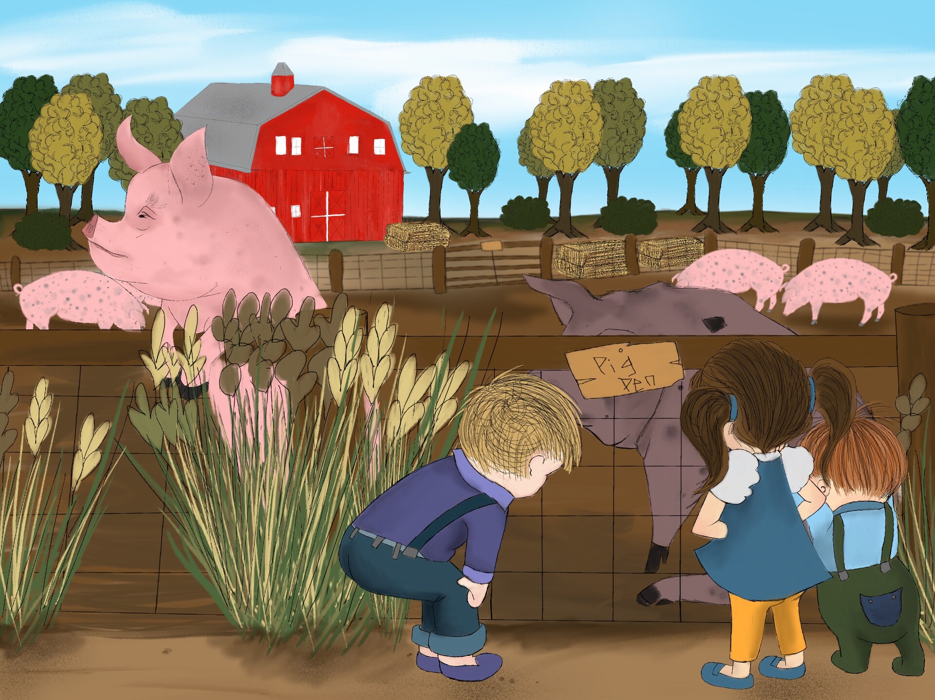 ArtStation - Pig Pen