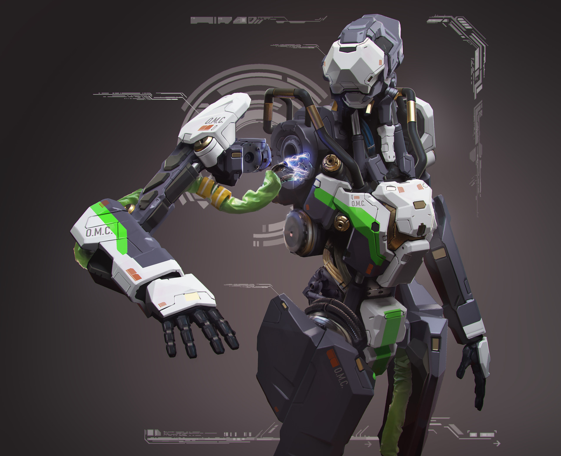 ArtStation - OMC Droid Artwork