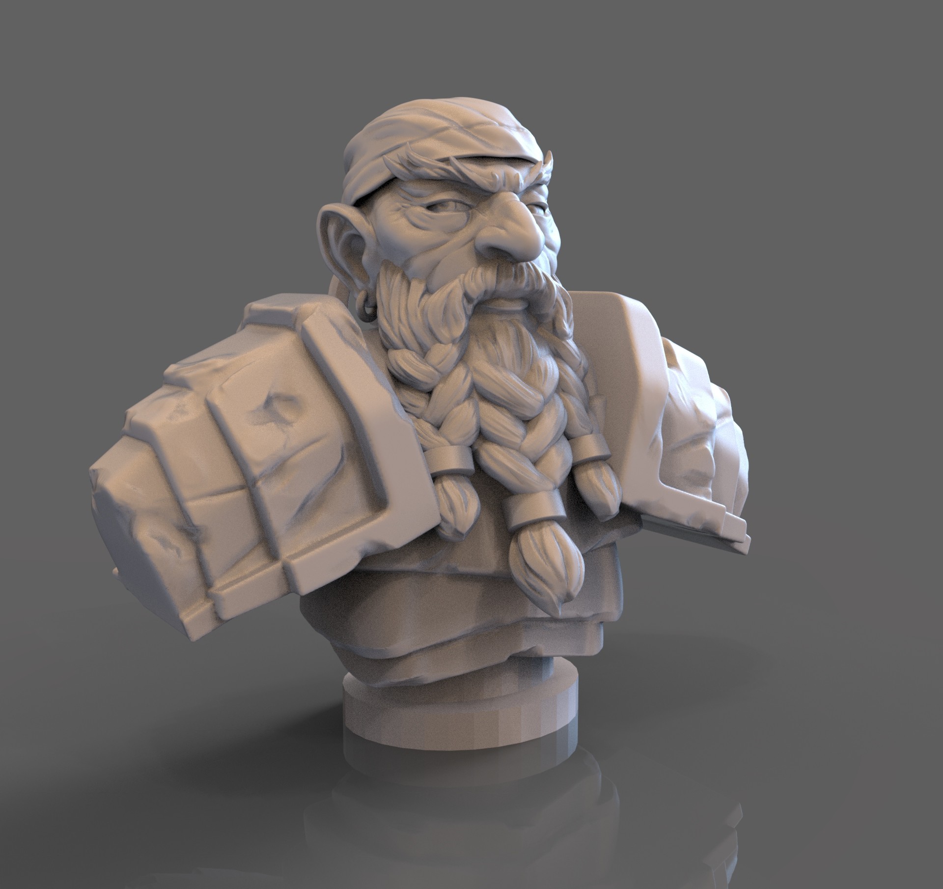 ArtStation - Dwarf Portrait