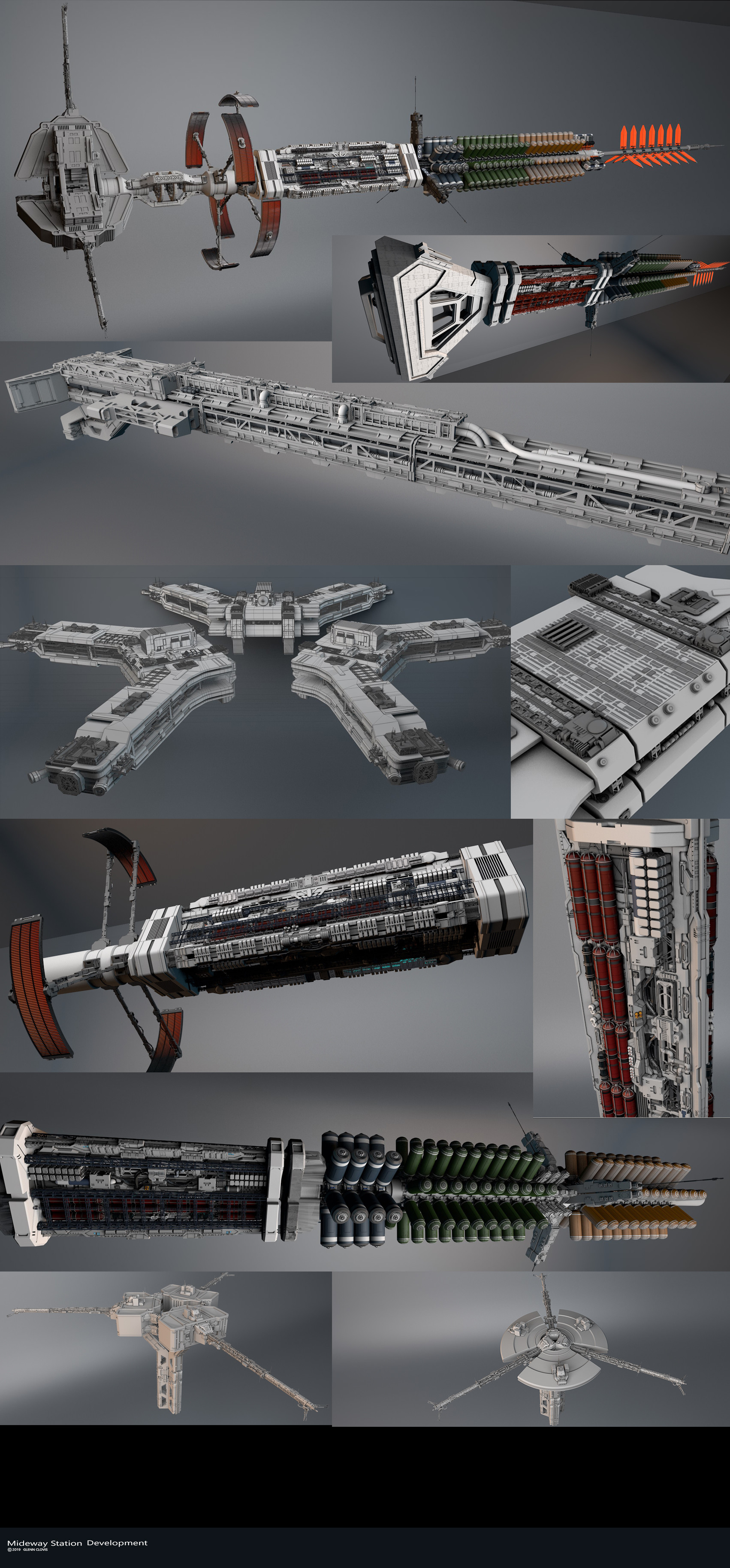 The Art of Glenn Clovis - Refueling Station