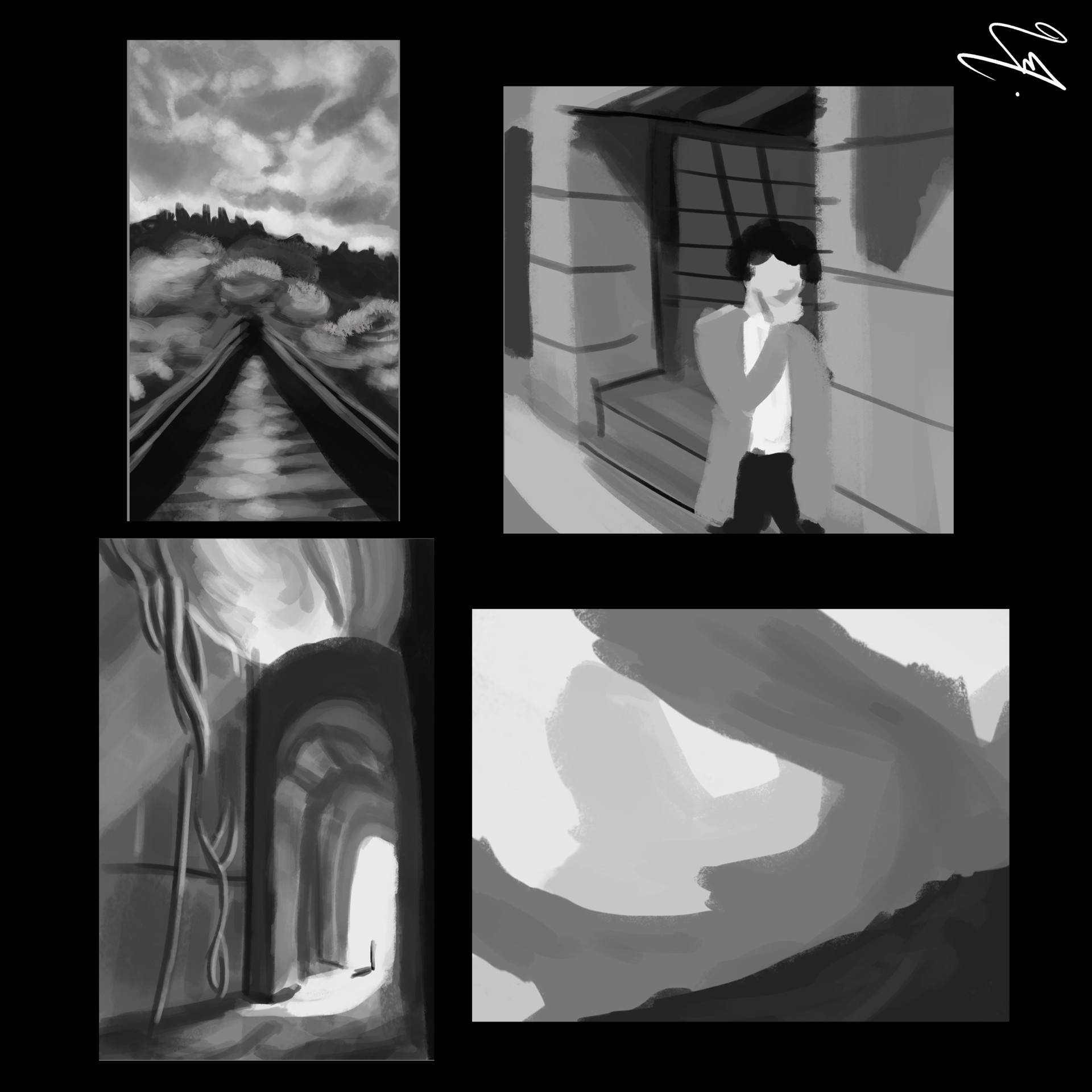 ArtStation - Thumbnail studies