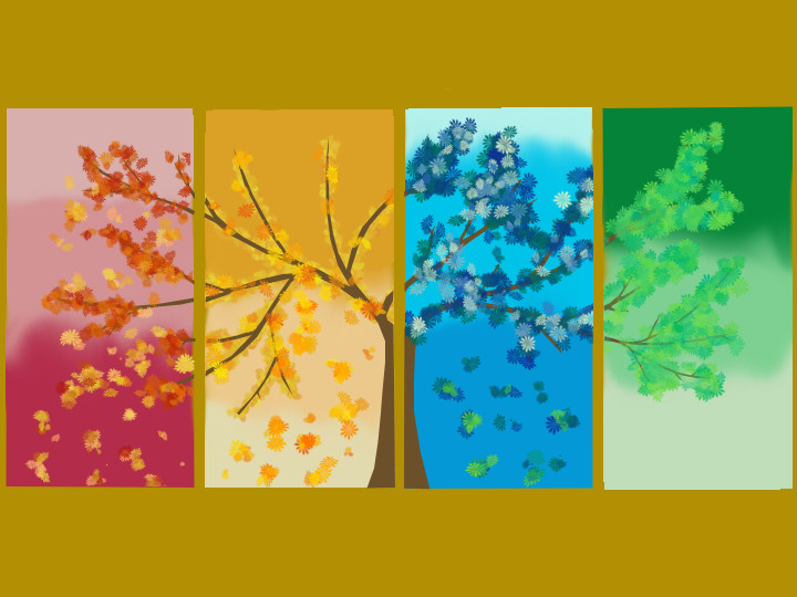 ArtStation - All seasons photo remodel task