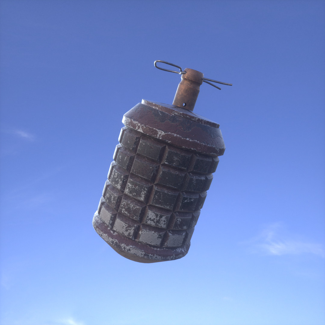 ArtStation - Type 97 Japanese Grenade