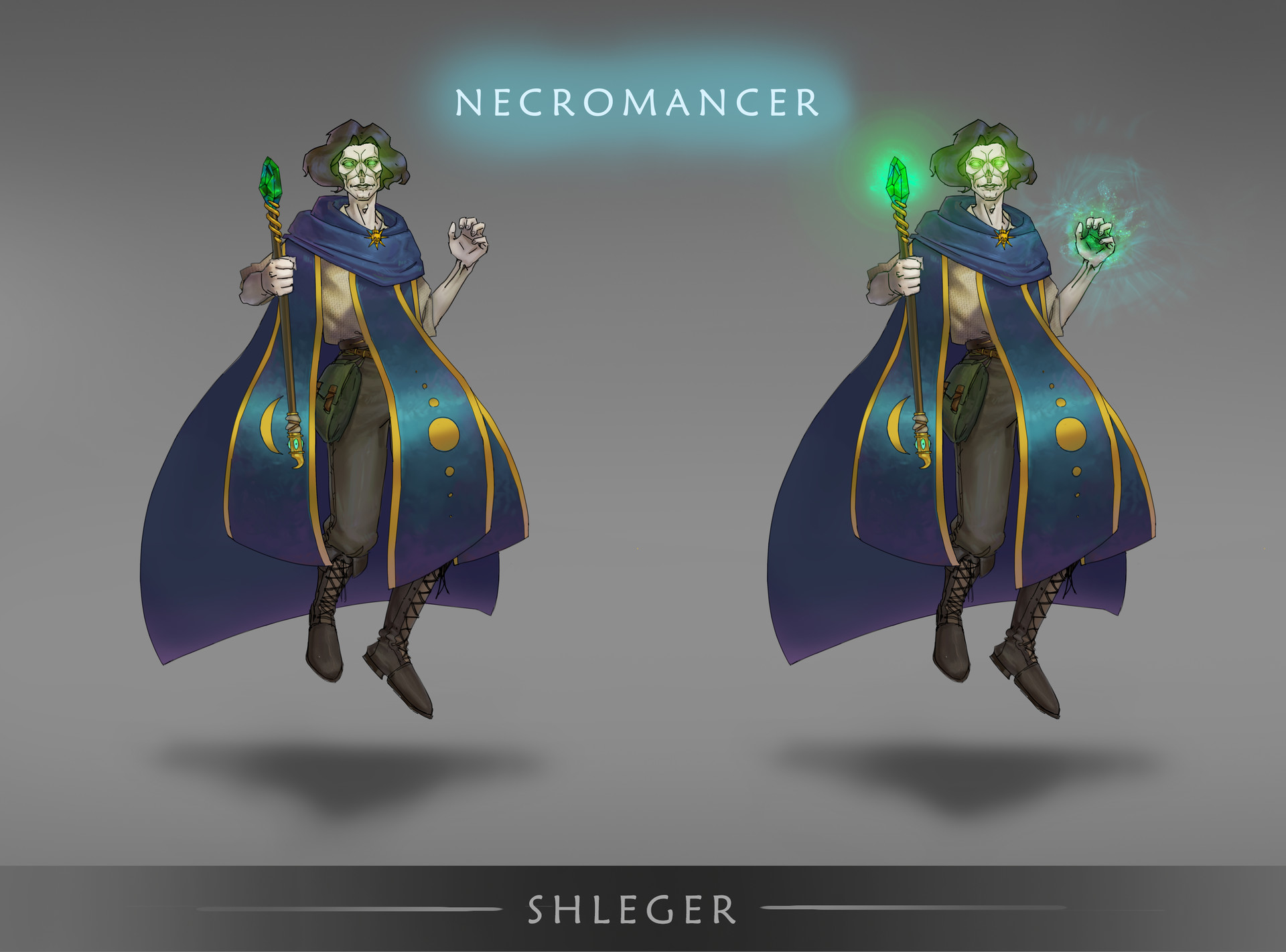 ArtStation - Necromancer concept