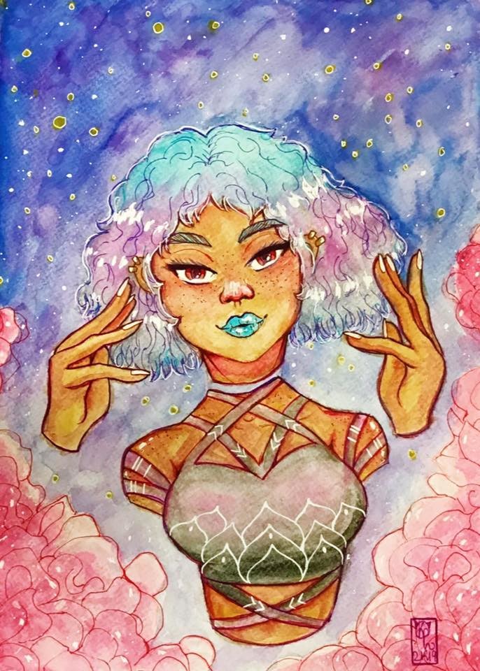 ArtStation - Spacey Moment in Time