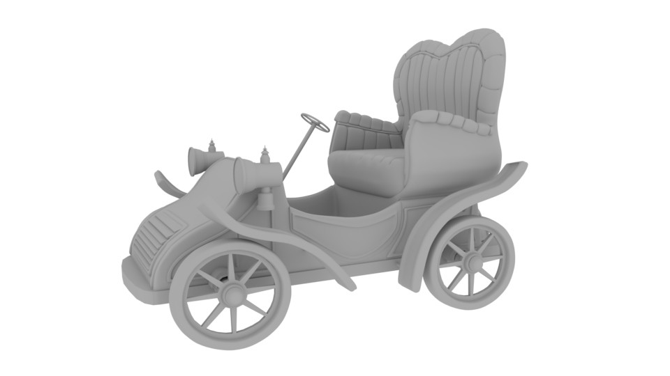 ArtStation - Mr.Toad's Wild Ride - Vehicle