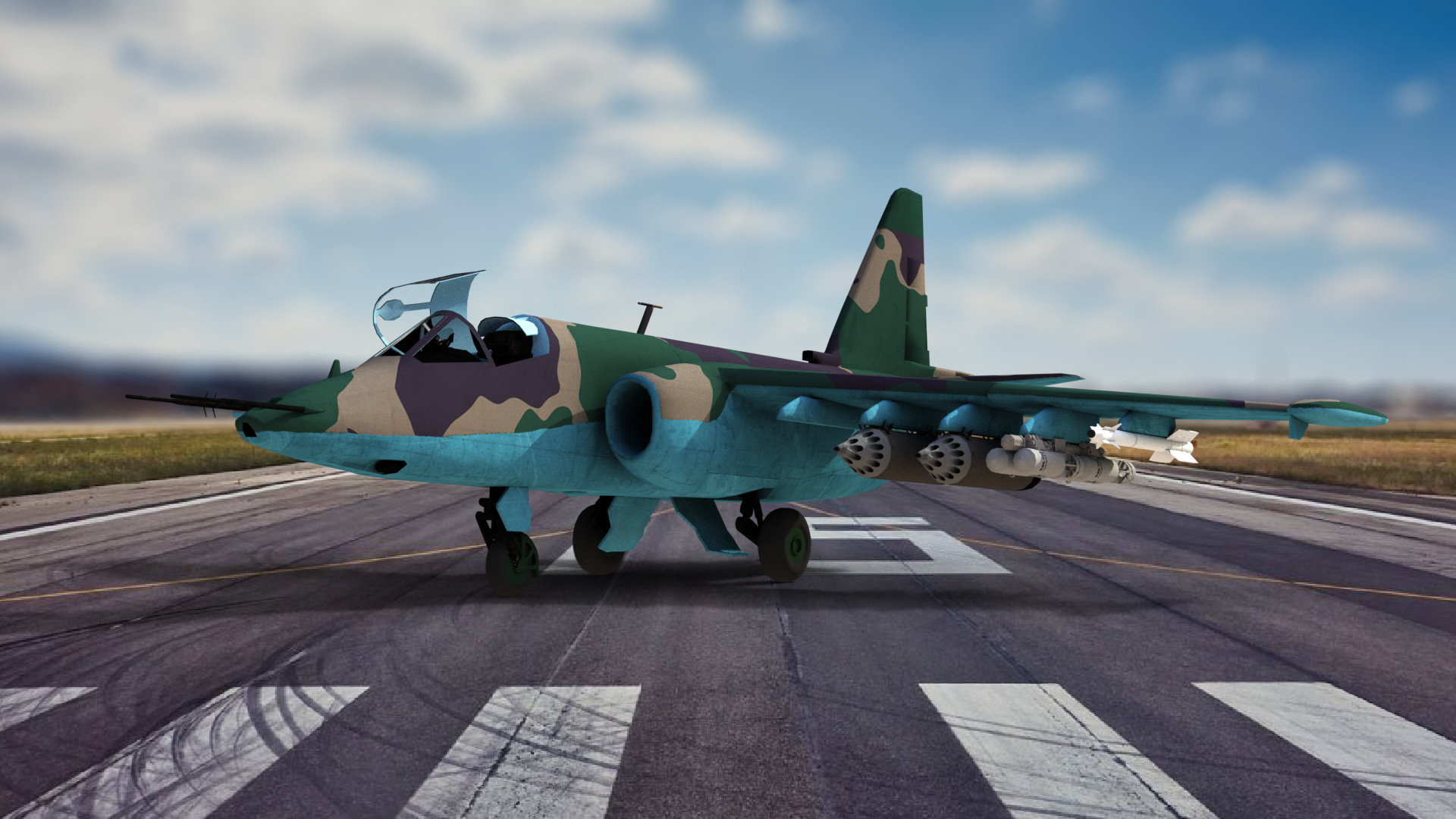 ArtStation - Sukhoi Su-25