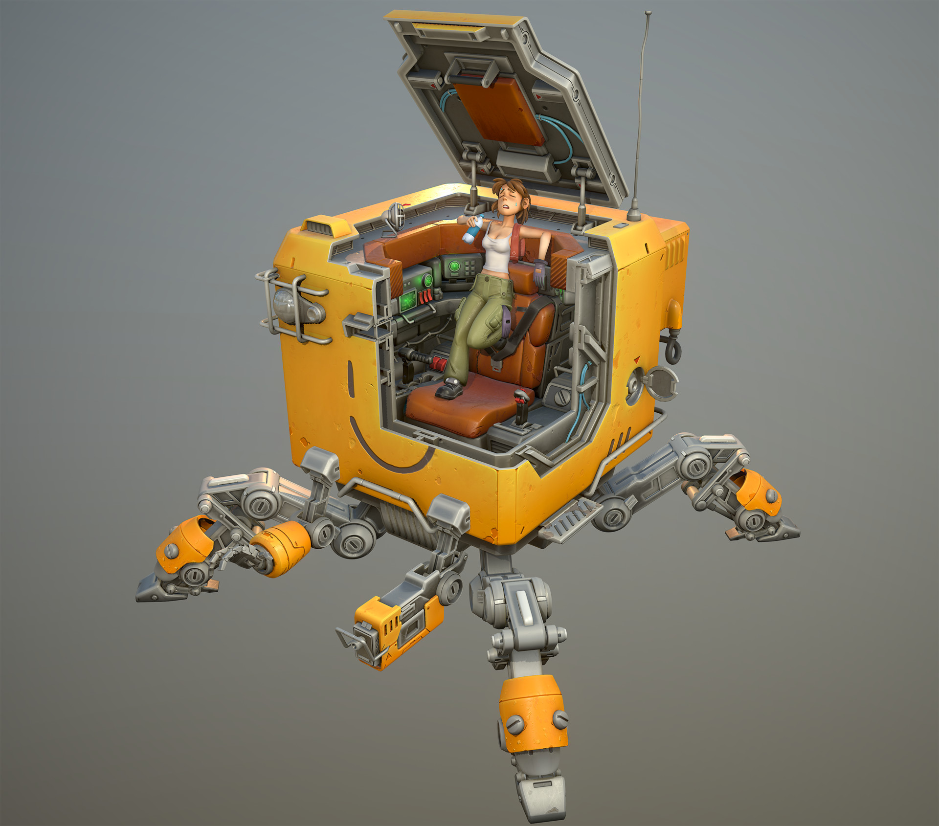 ArtStation - meizi_interesting practice