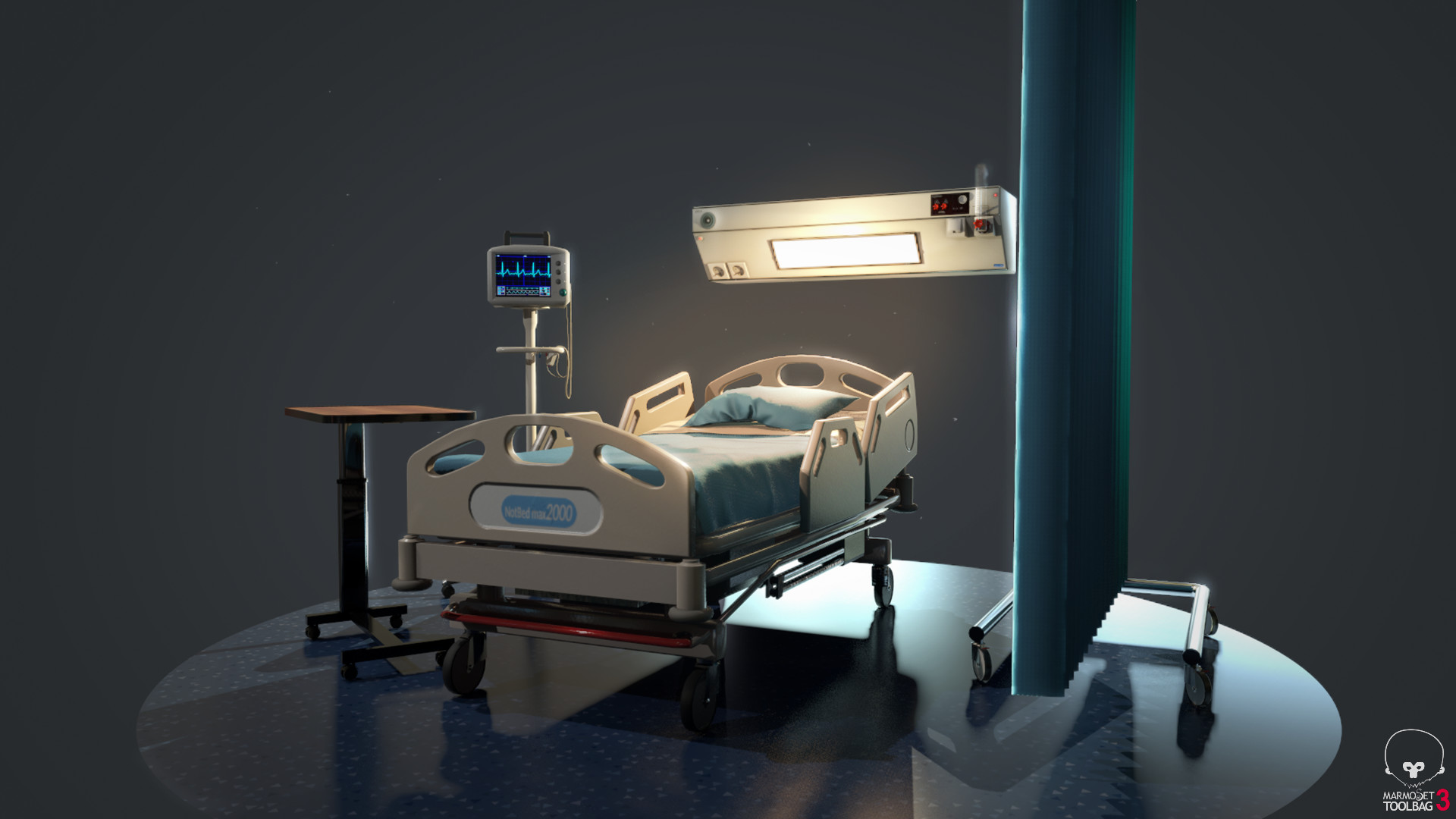 Valentin PICARD - Hospital Room - Props