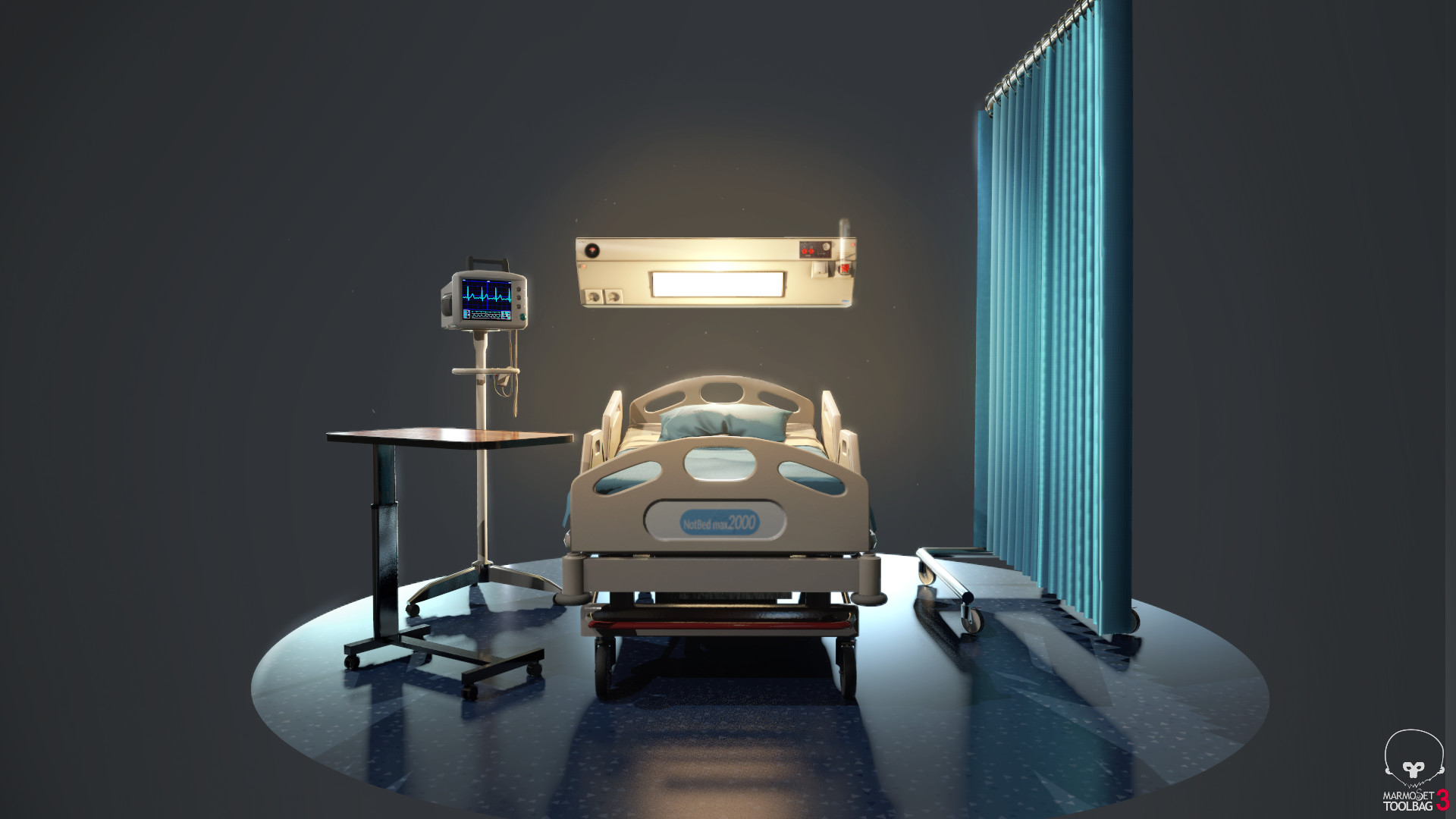 Valentin PICARD - Hospital Room - Props